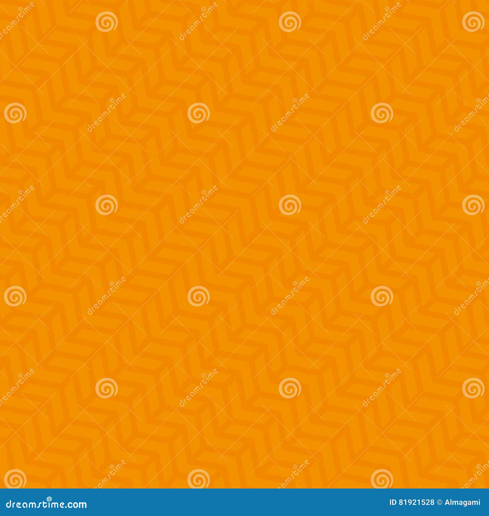 Orange Neutral Seamless Pattern for Modern Design in Flat Style. Stock ...