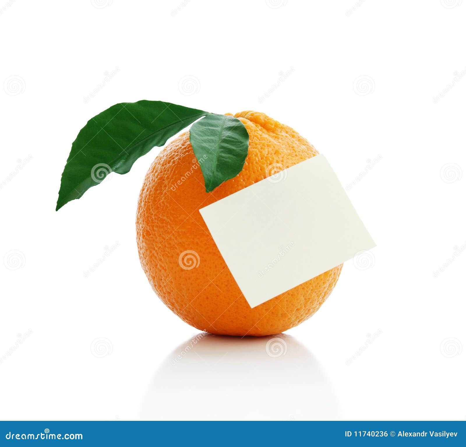 Orange with a note stock photo. Image of orange, letter - 11740236