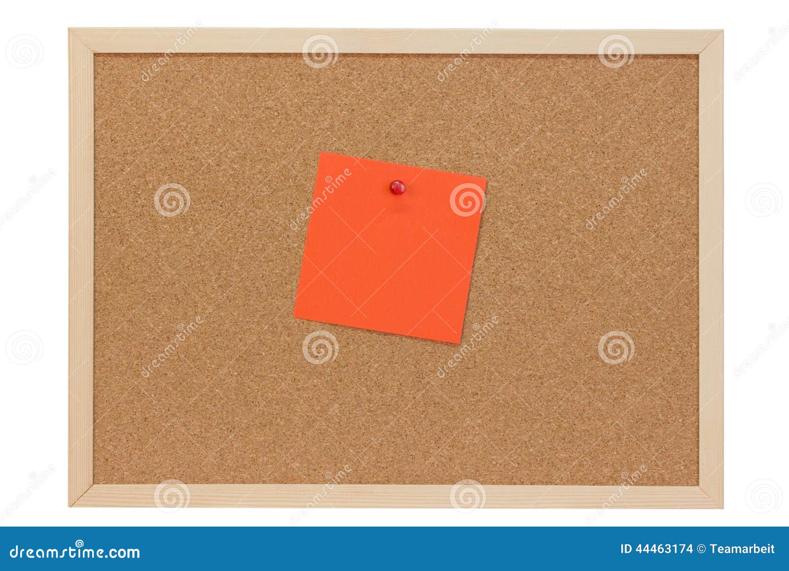 Orange note stock photo. Image of board, pinboard, wood - 44463174