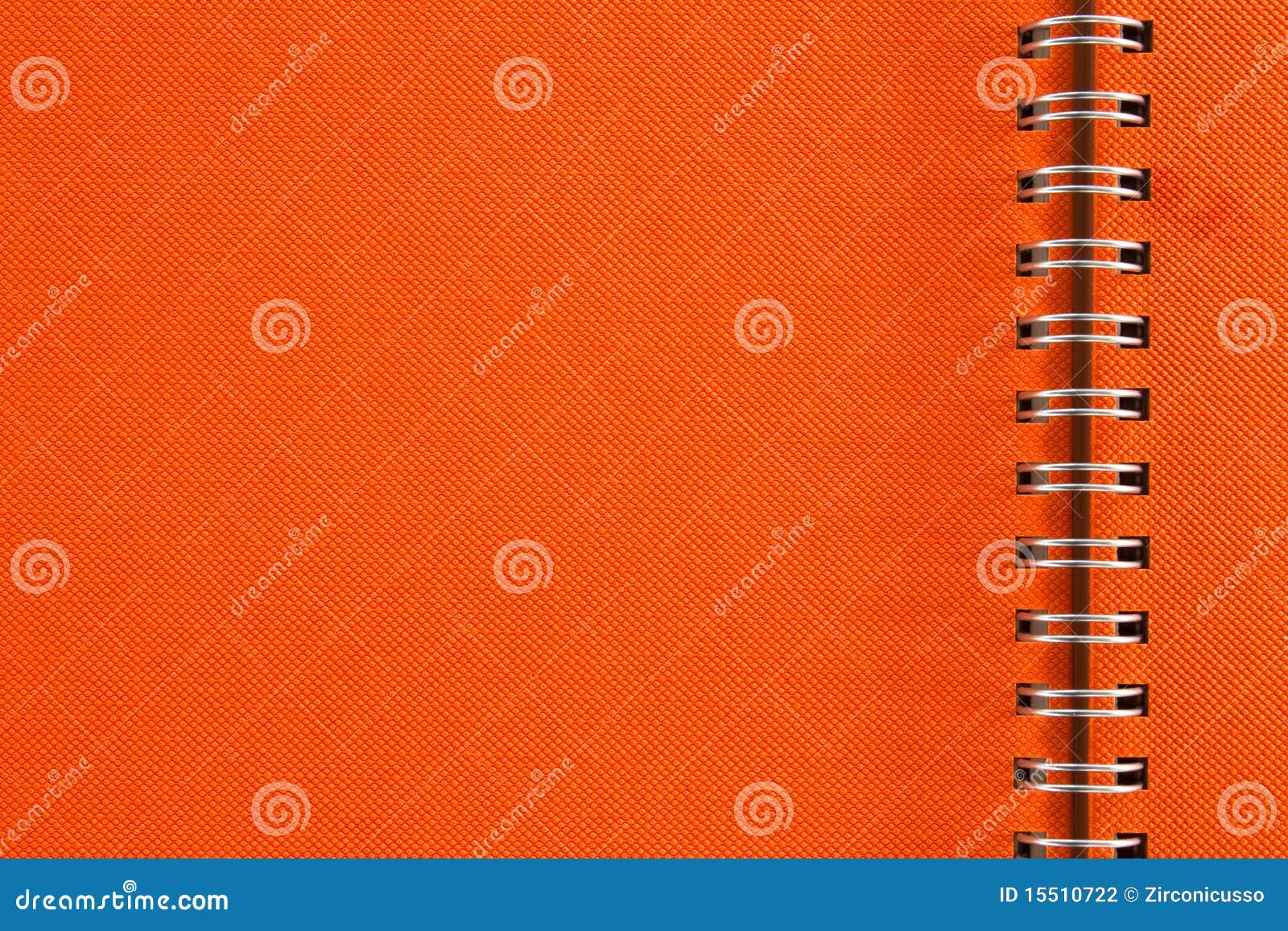 Orange notebook stock photo. Image of document, background - 15510722