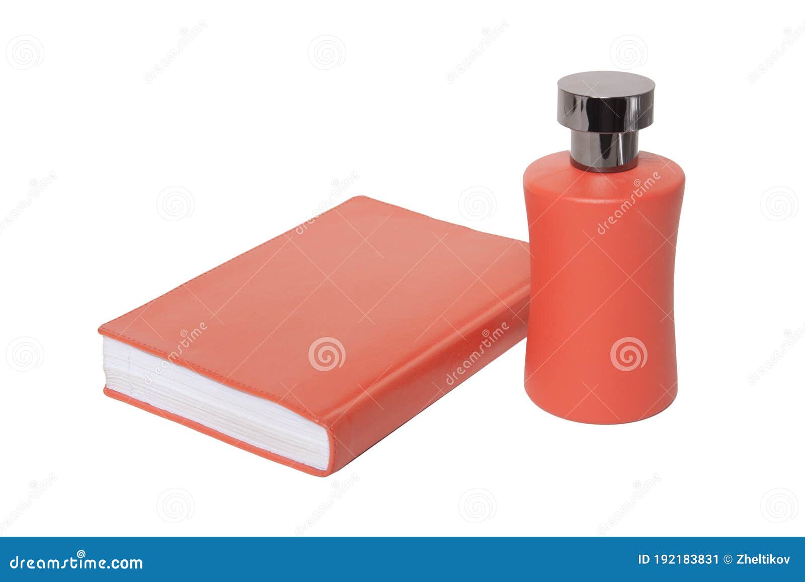 Orange notepad and bubble stock image. Image of notepad - 192183831