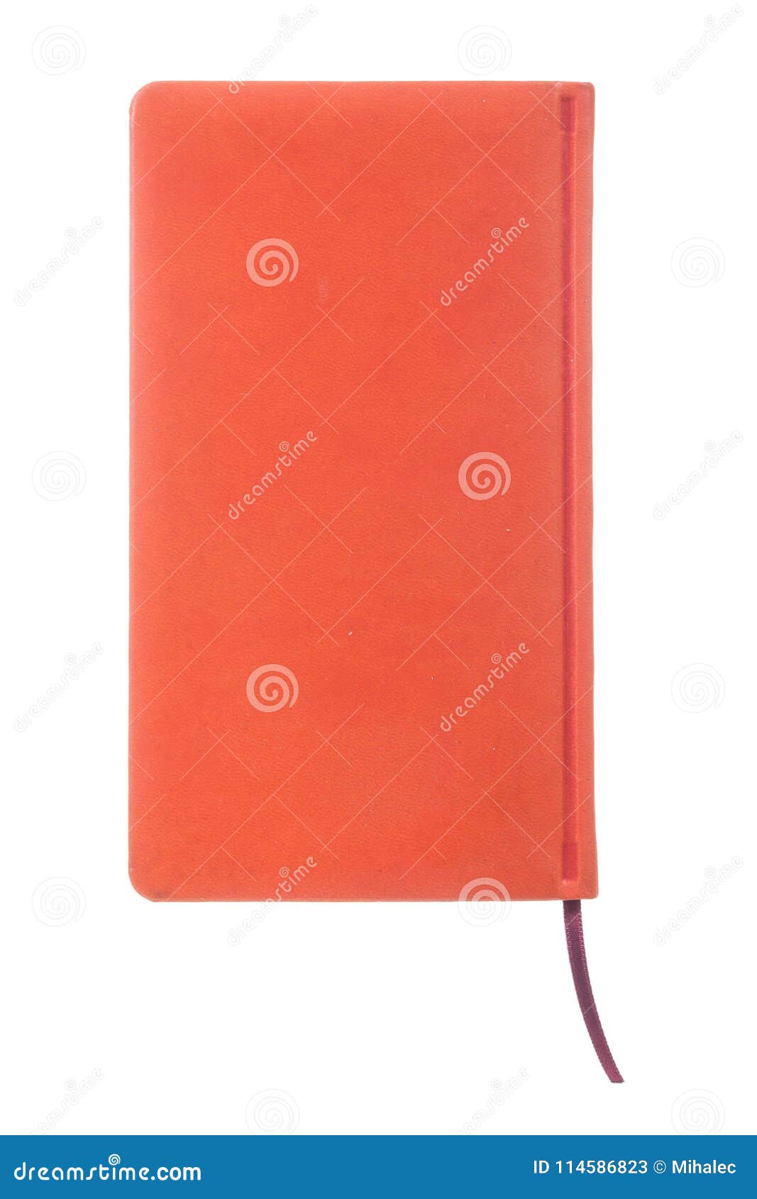 Orange Notepad Isolated on White Stock Image - Image of sheet, writing ...