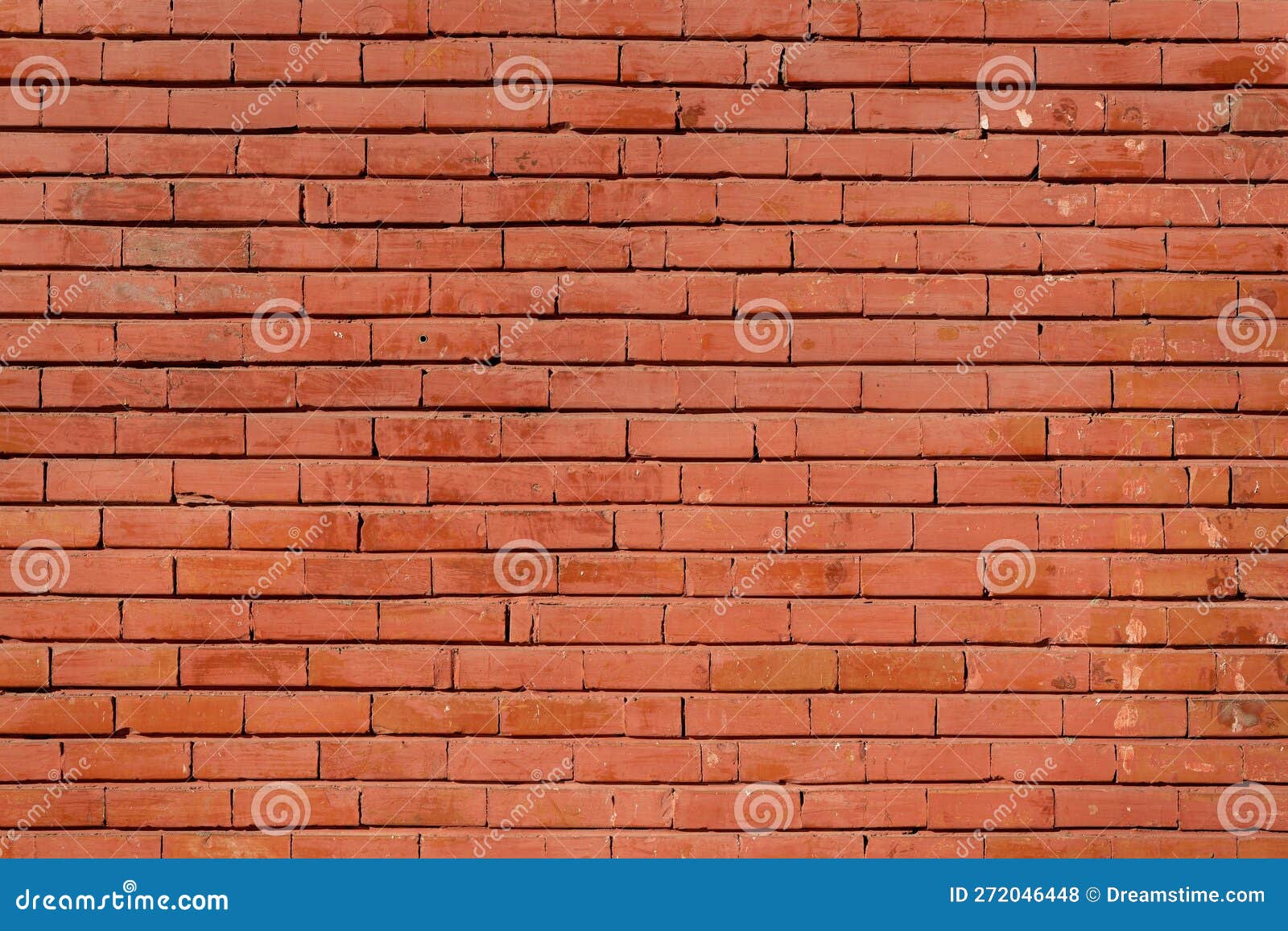 Orange Old Brick Wall. Architectural Background Texture Stock Photo ...