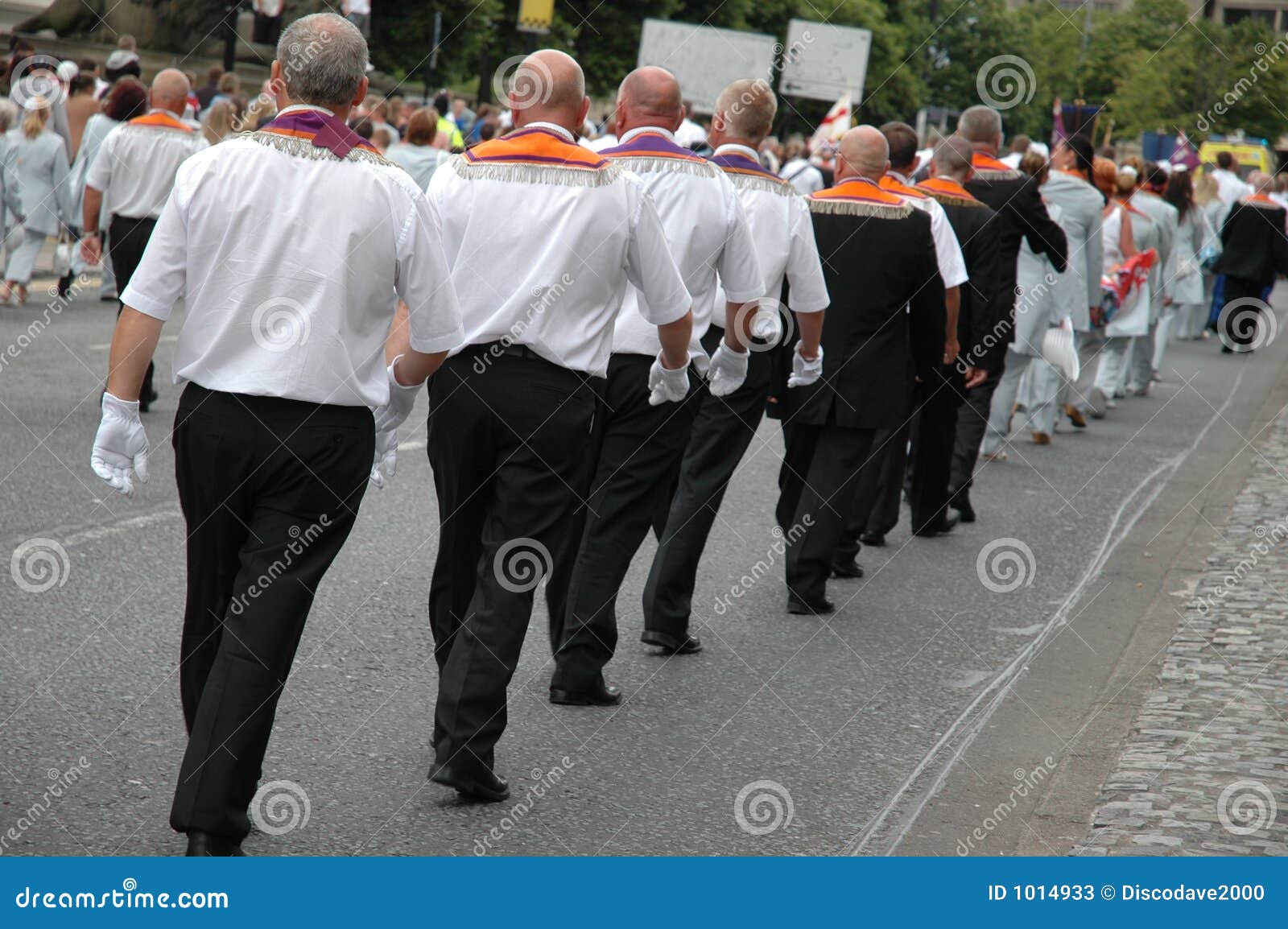 Orange order march stock image. Image of boyne, king, season - 1014933