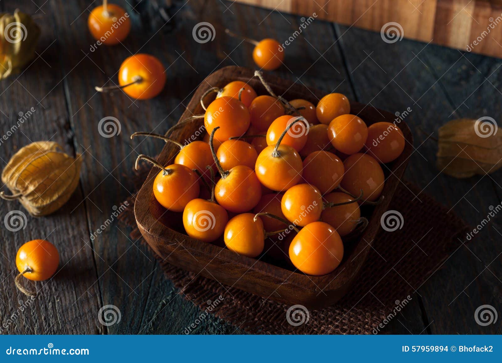 Orange Organic Cape Gooseberries Stock Photo - Image of cape ...