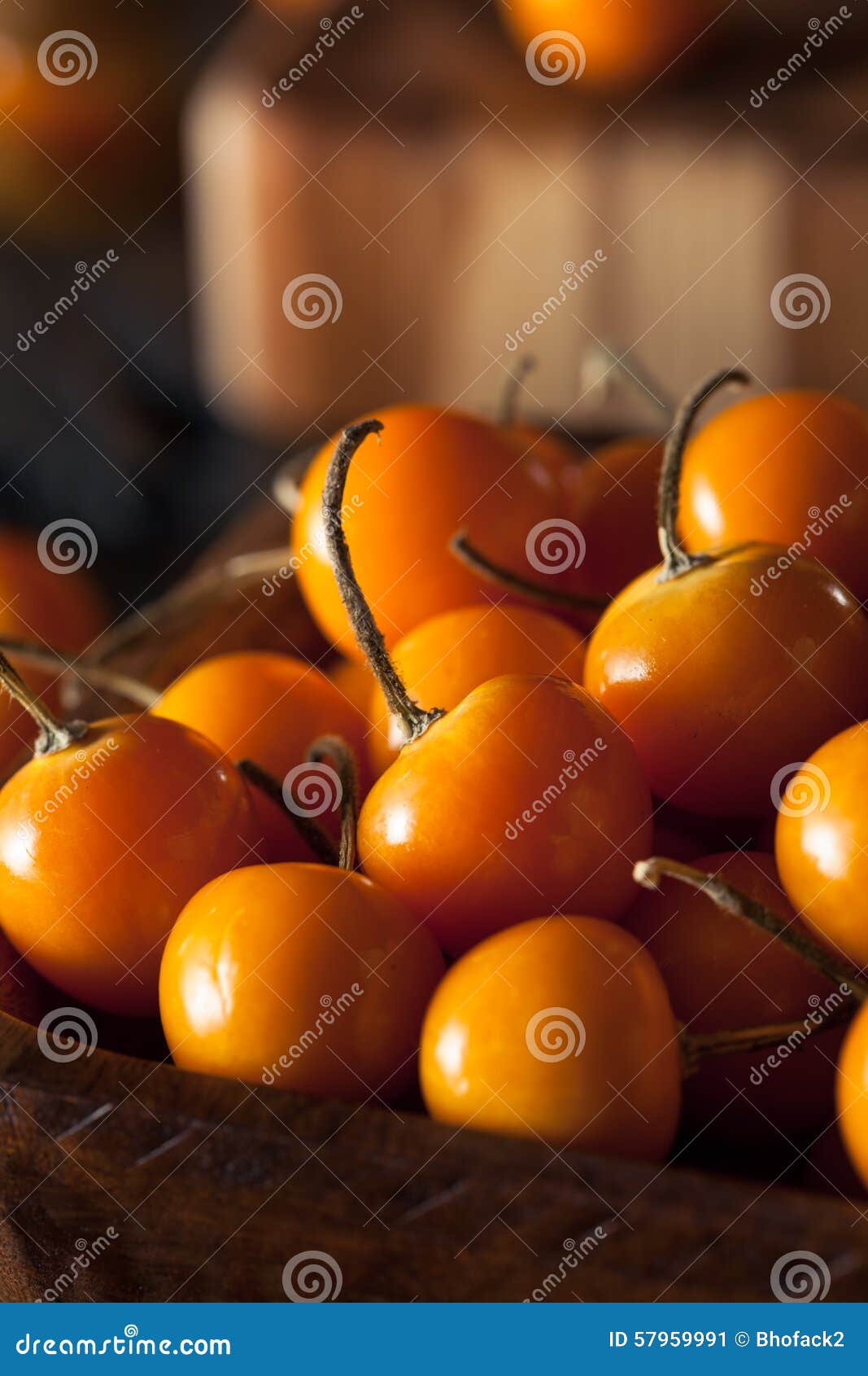 Orange Organic Cape Gooseberries Stock Image - Image of small, vitamin ...
