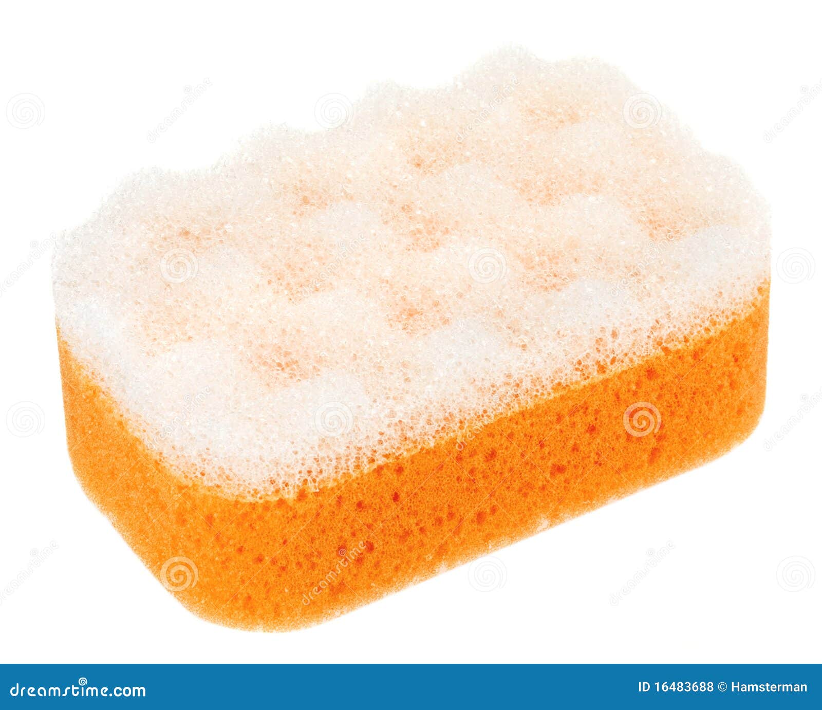 Orange oval bath sponge stock photo. Image of oval, natural - 16483688