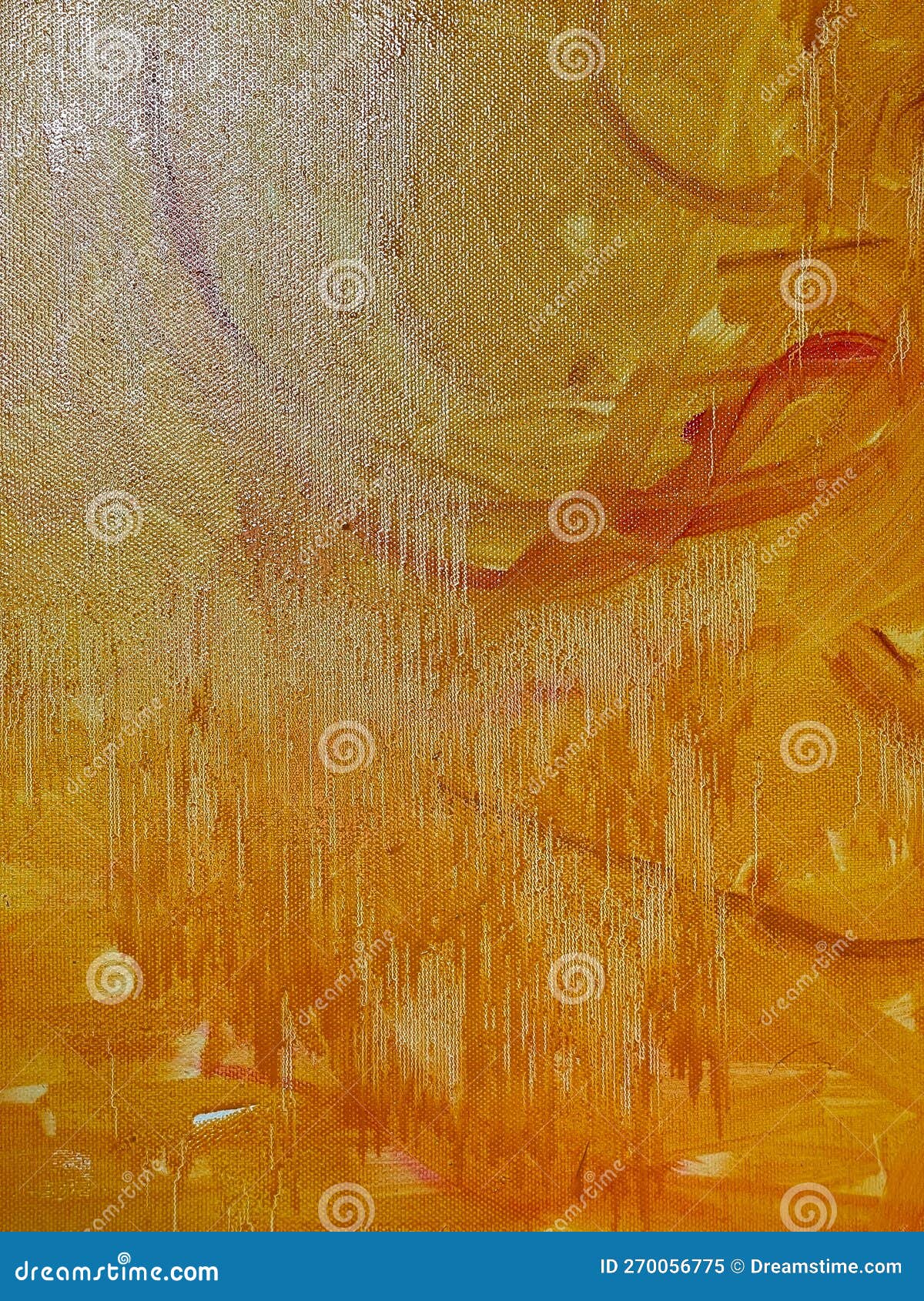 An Orange Paint Wall Texture As Background Stock Image - Image of ...