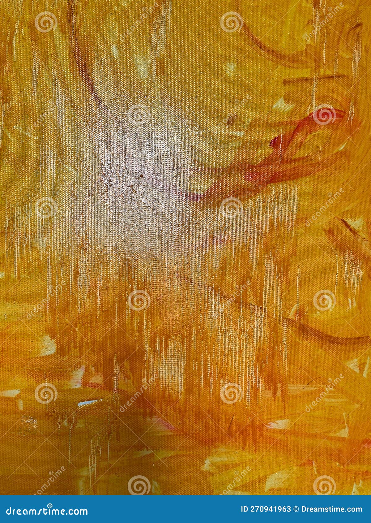 An Orange Paint Wall Texture As Background Stock Image - Image of ...