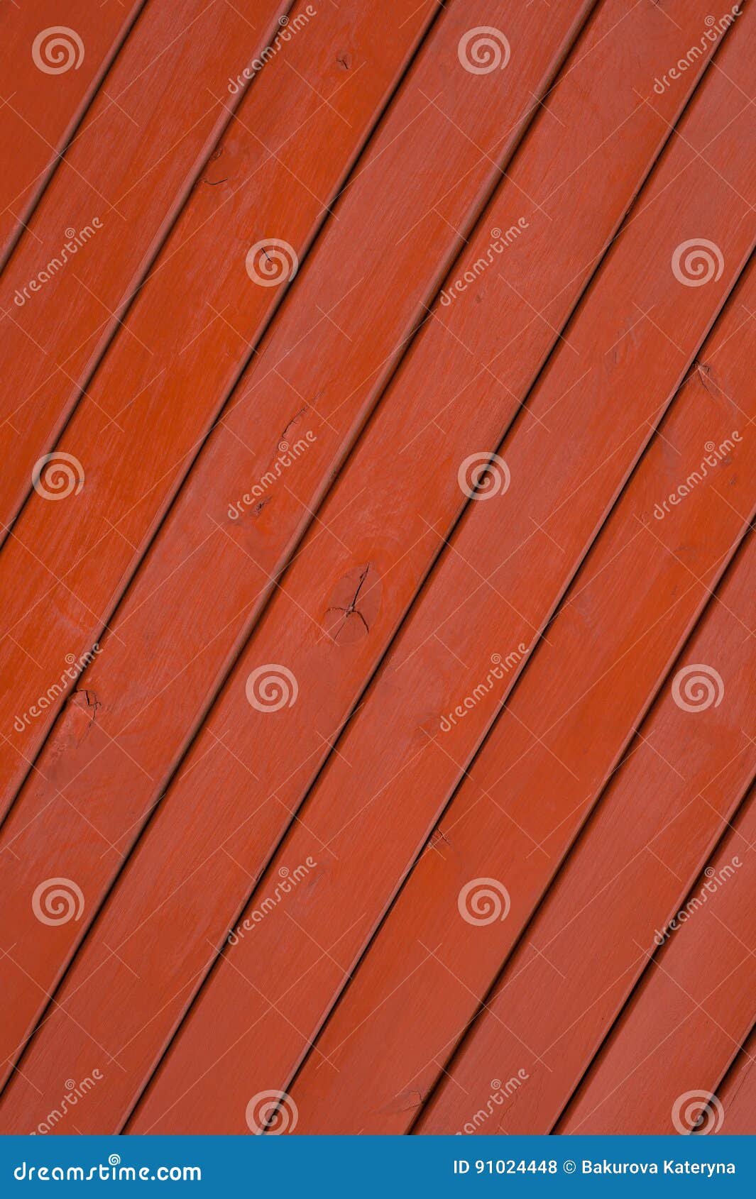 Orange Painted Wooden Planks Texture Stock Photo - Image of paint ...