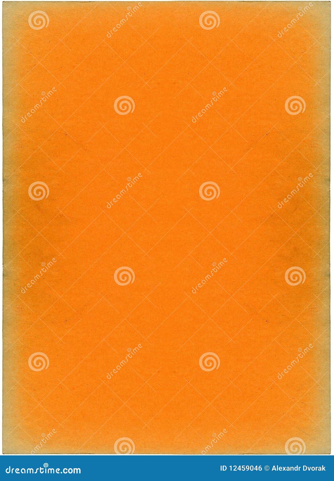 Orange paper stock photo. Image of retro, obsolete, blank - 12459046