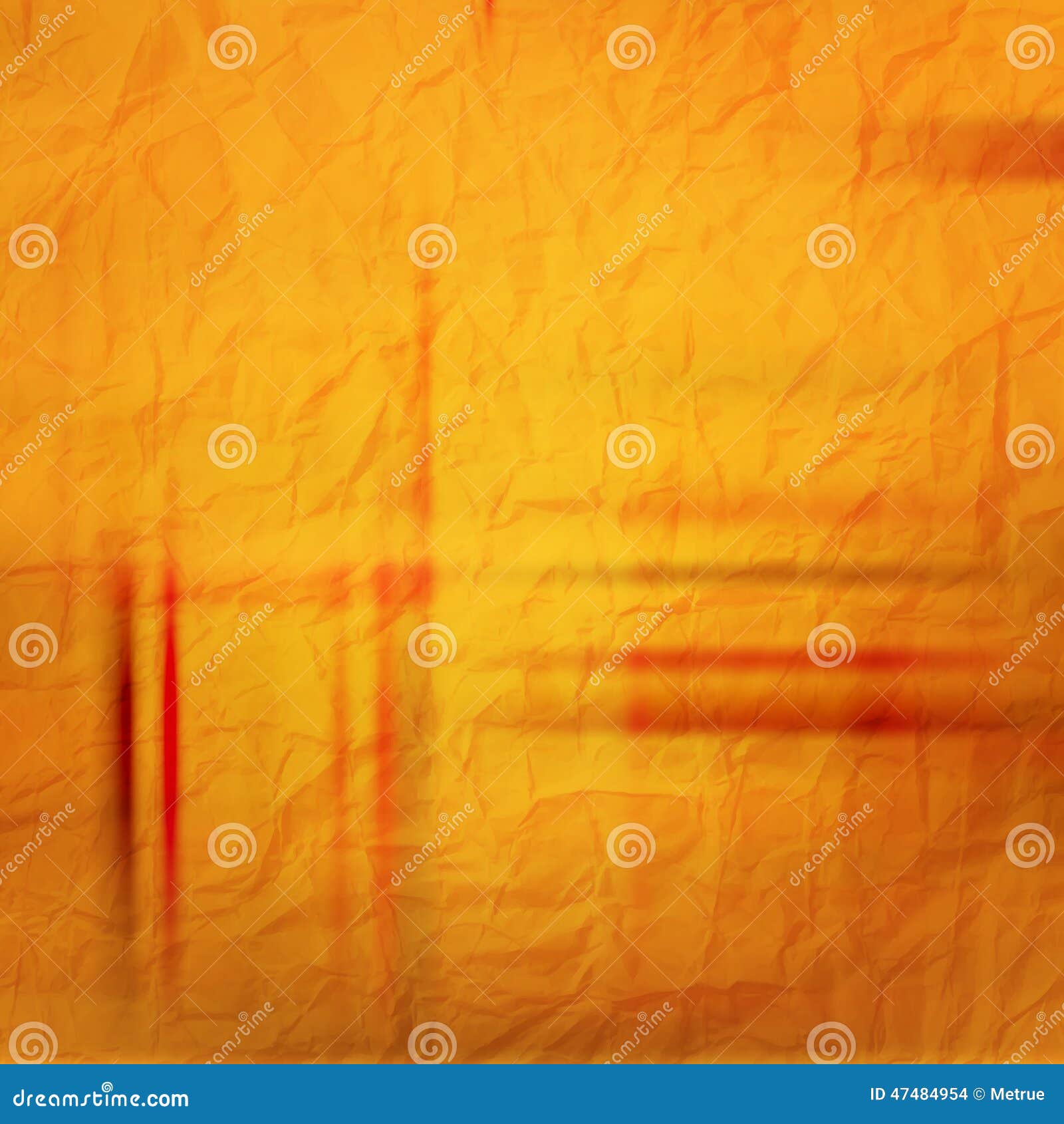 Orange paper stock vector. Illustration of abstract, shabby - 47484954