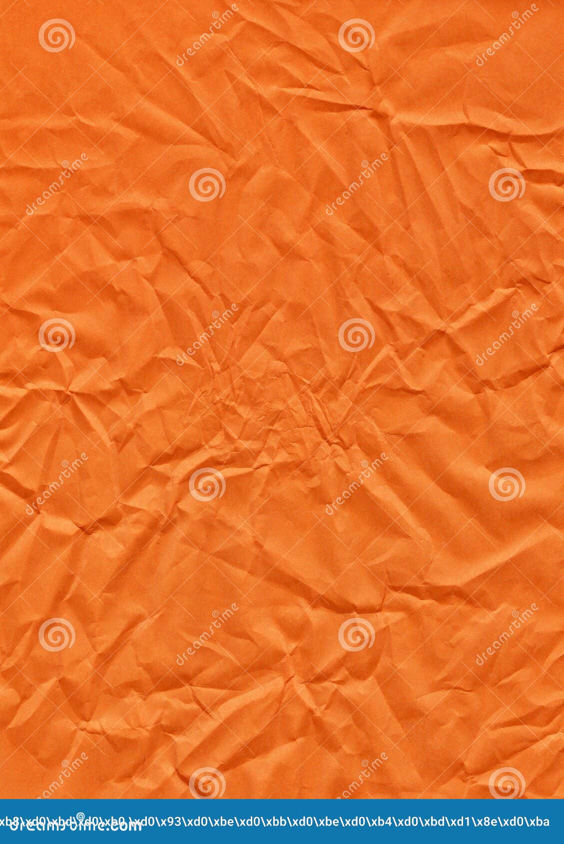 Orange Paper Texture with Small Folds Stock Image - Image of paper ...