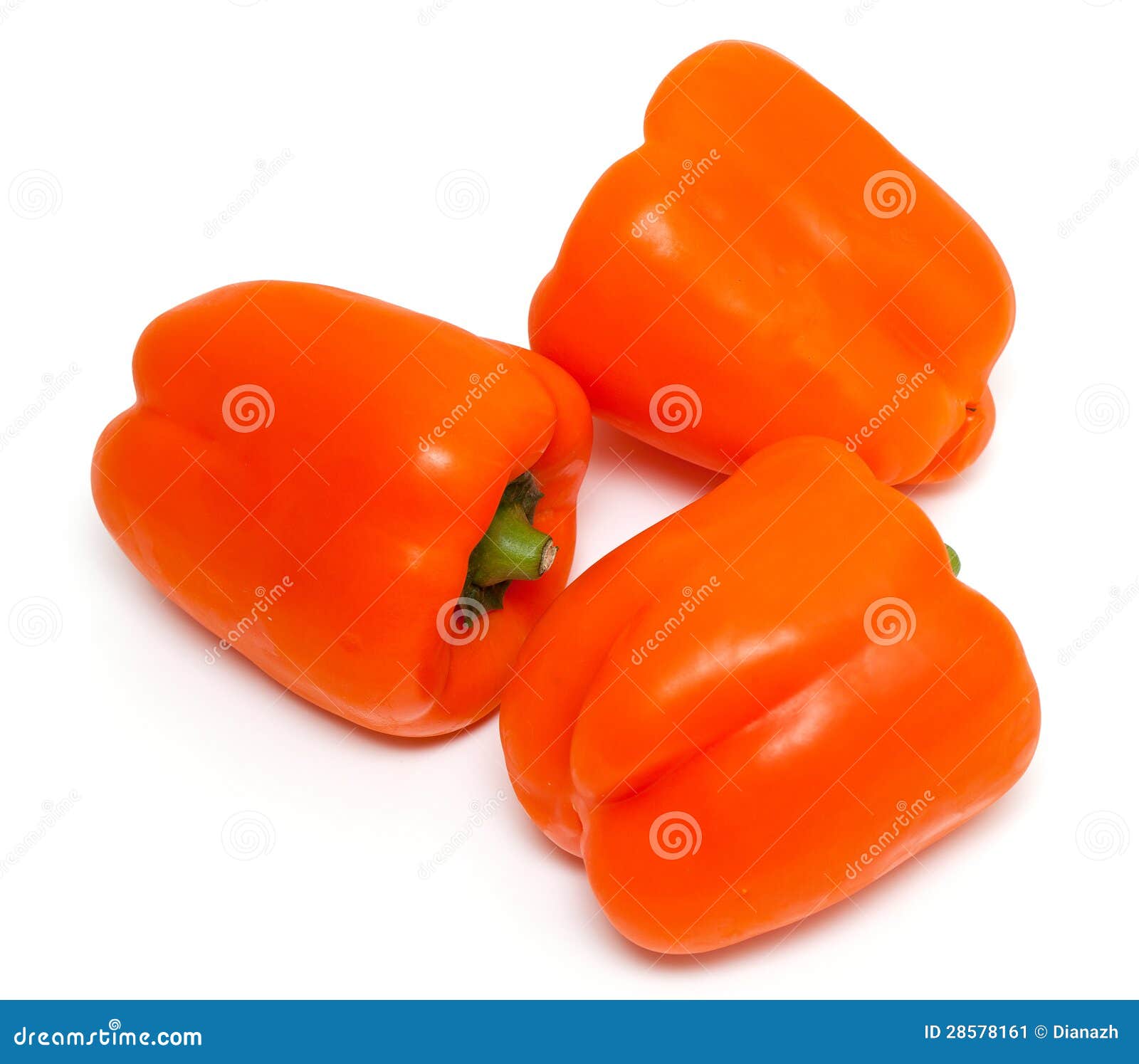 Orange paprika stock image. Image of meal, ripe, orange - 28578161