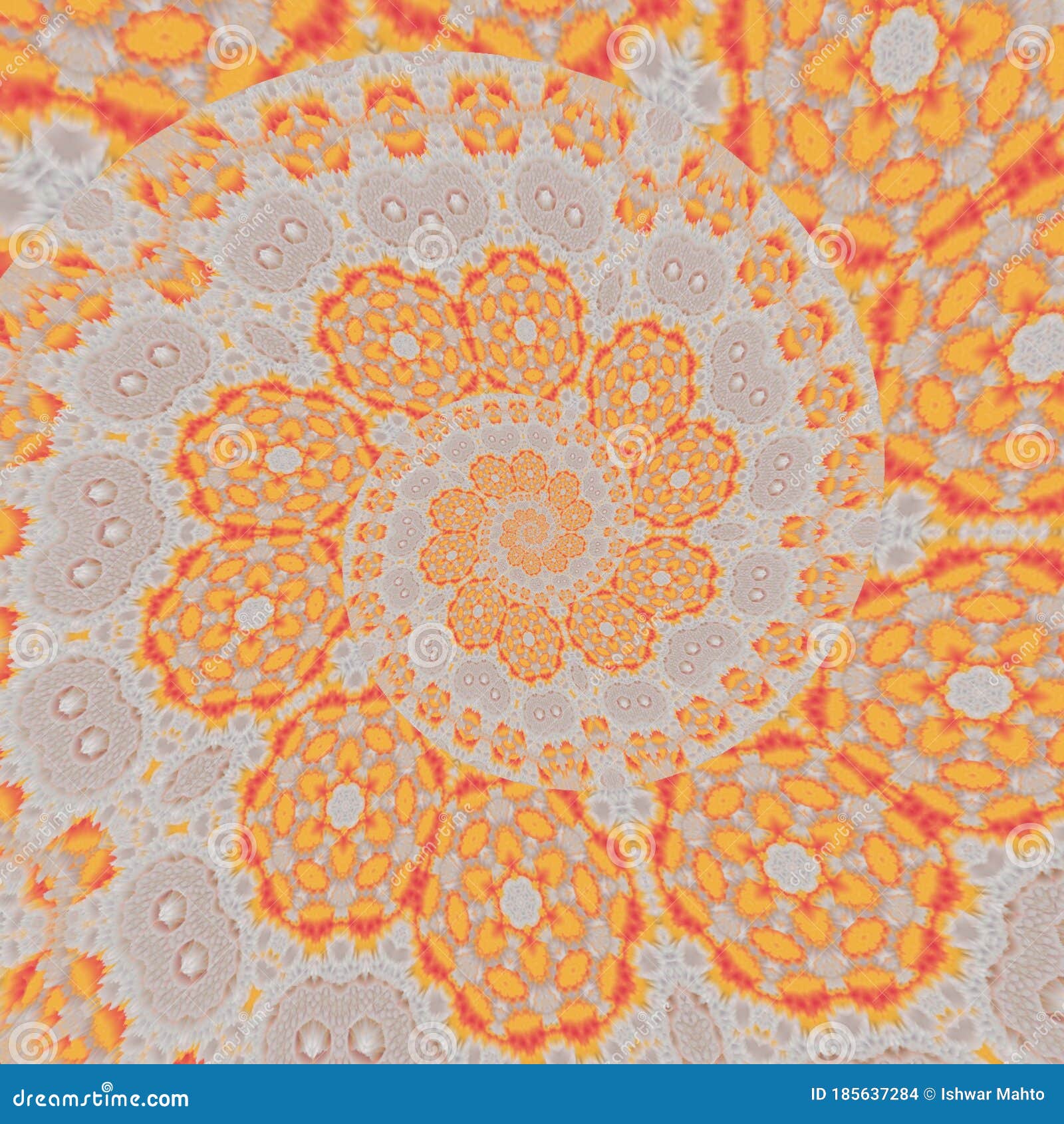 Orange (pattern) design. stock illustration. Illustration of flooring ...