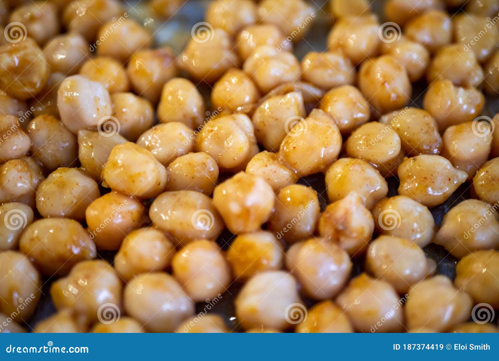 Orange Peas in a Pot with Species Stock Image - Image of grain, diet ...