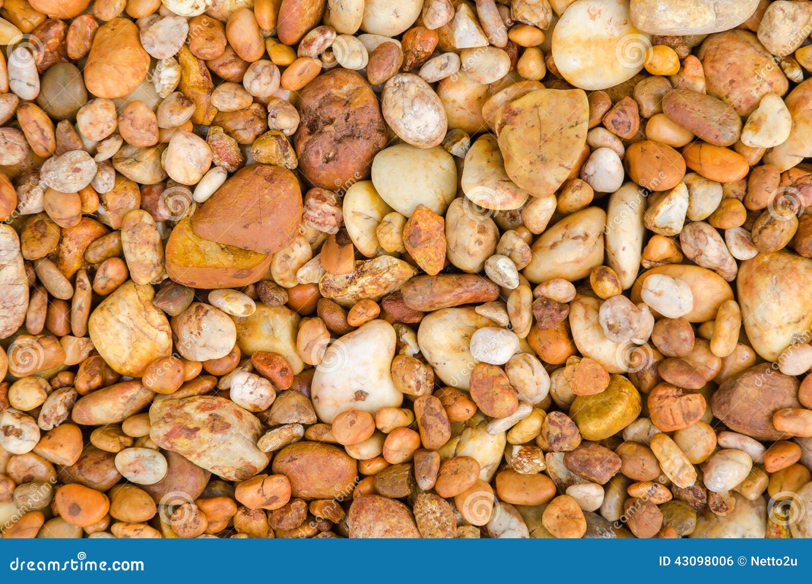 Orange Pebble Stone Texture Background Stock Photo - Image of relax ...