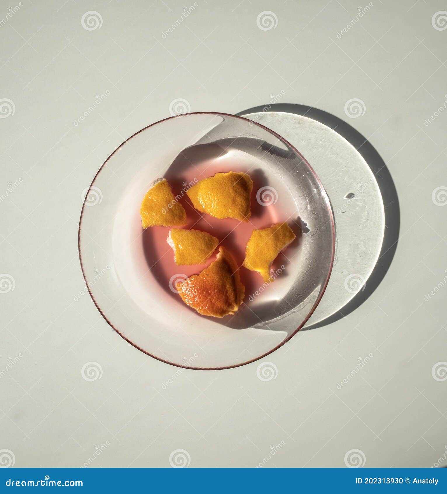 Orange peel stock photo. Image of crust, plate, orange - 202313930