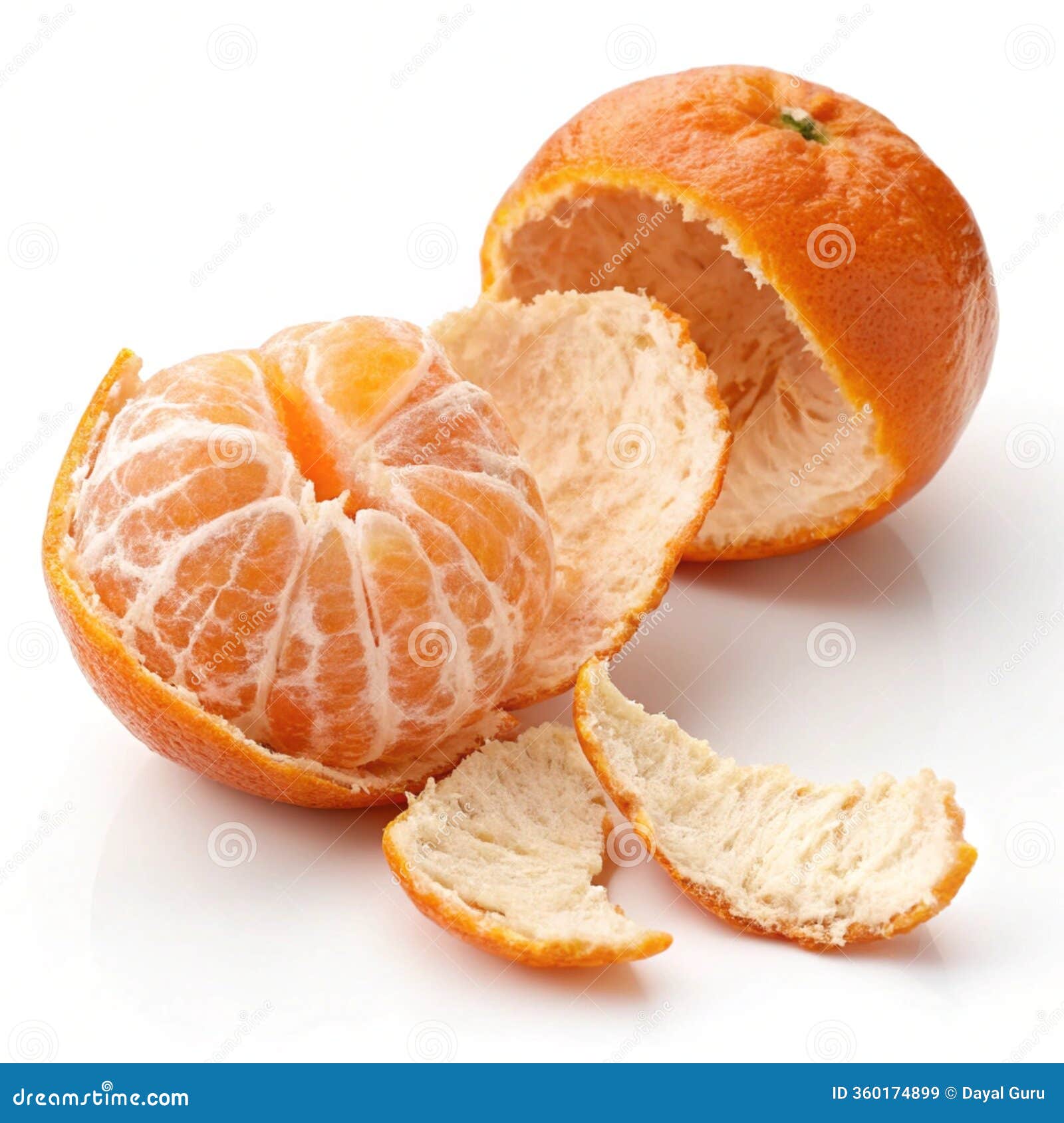 Orange Peel Isolated on Transparent Background Stock Illustration ...