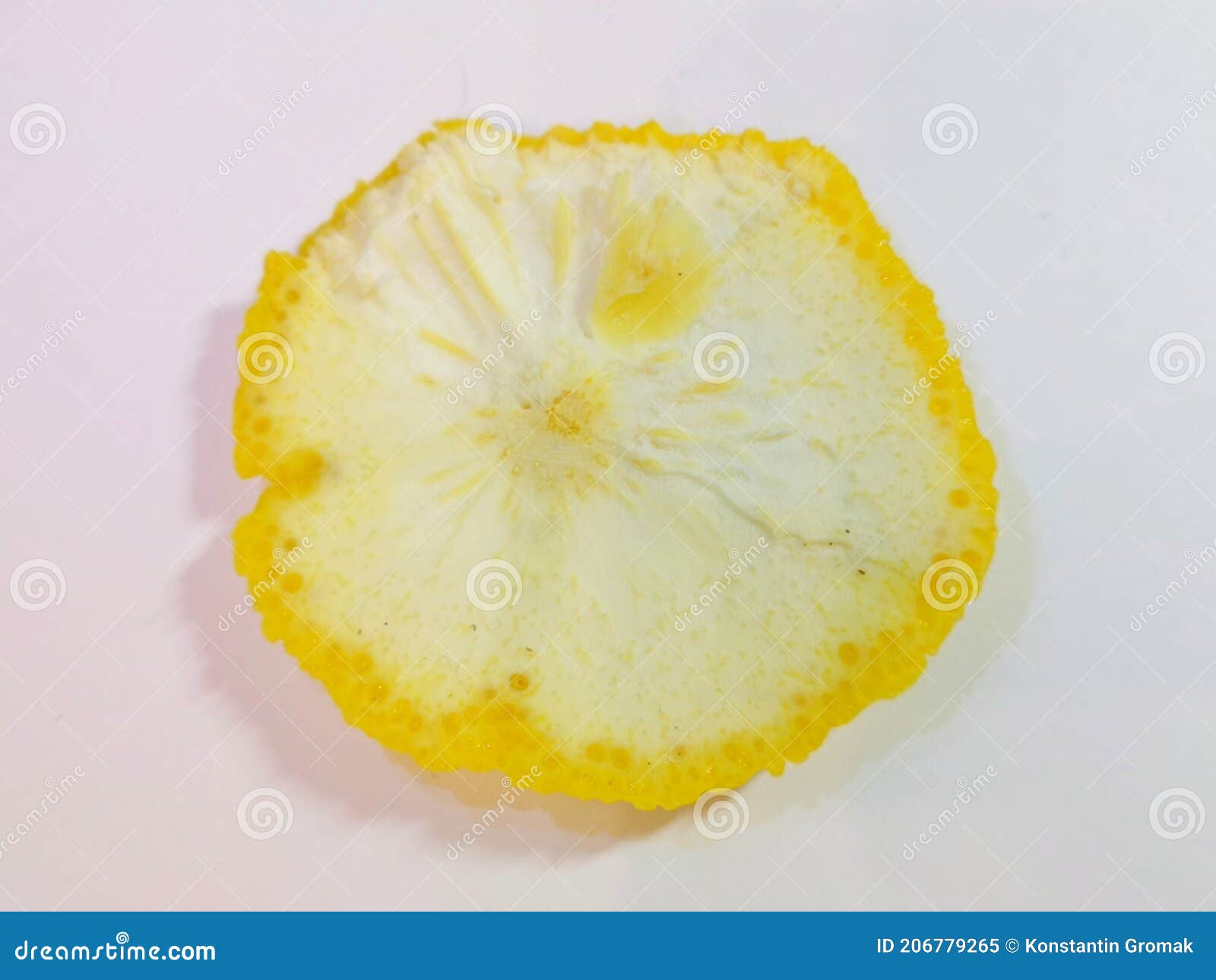 Orange Peel Orange Round Bumpy White Peel Stock Image - Image of coil ...