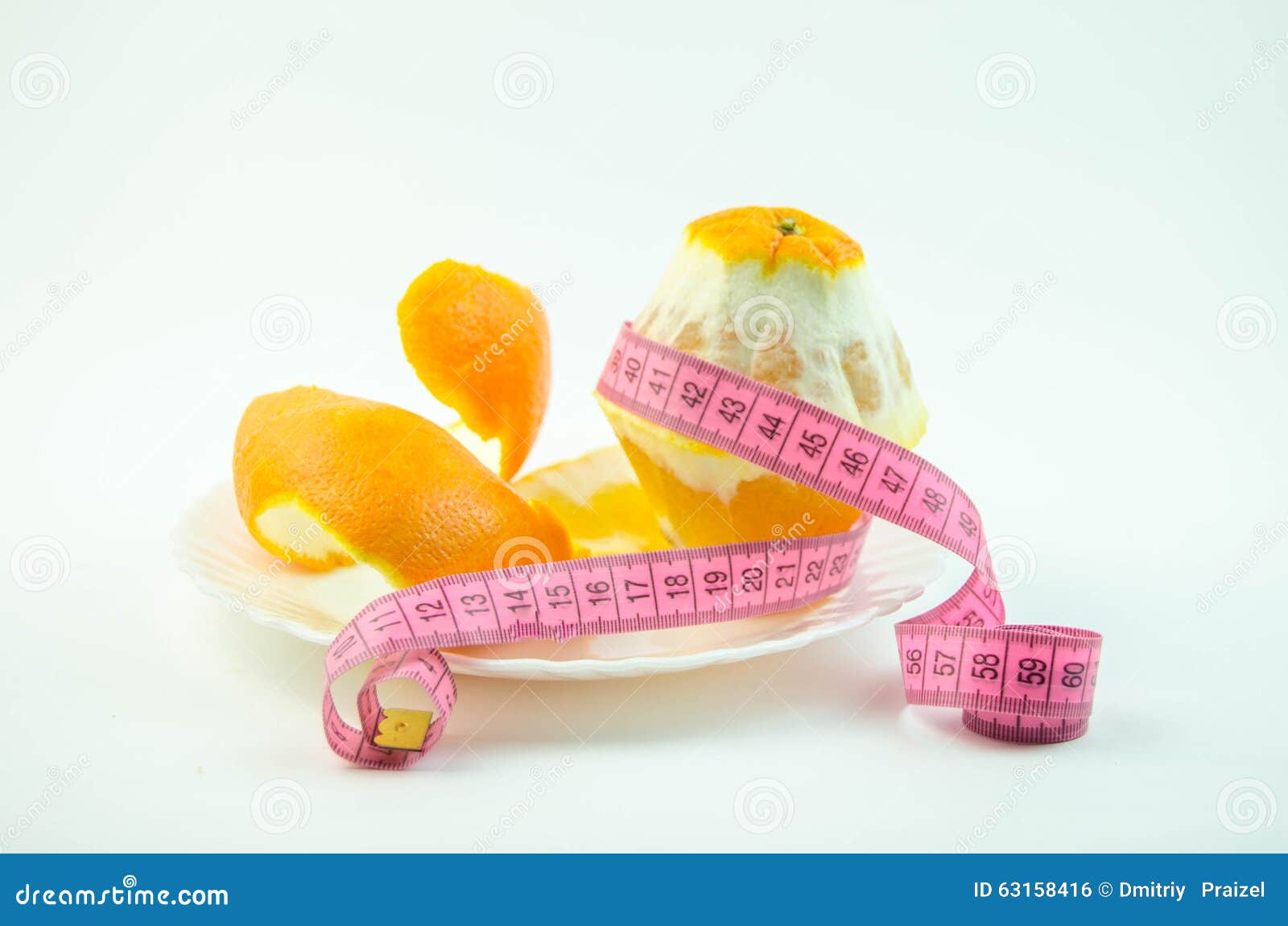 Orange without peel stock photo. Image of health, weight - 63158416
