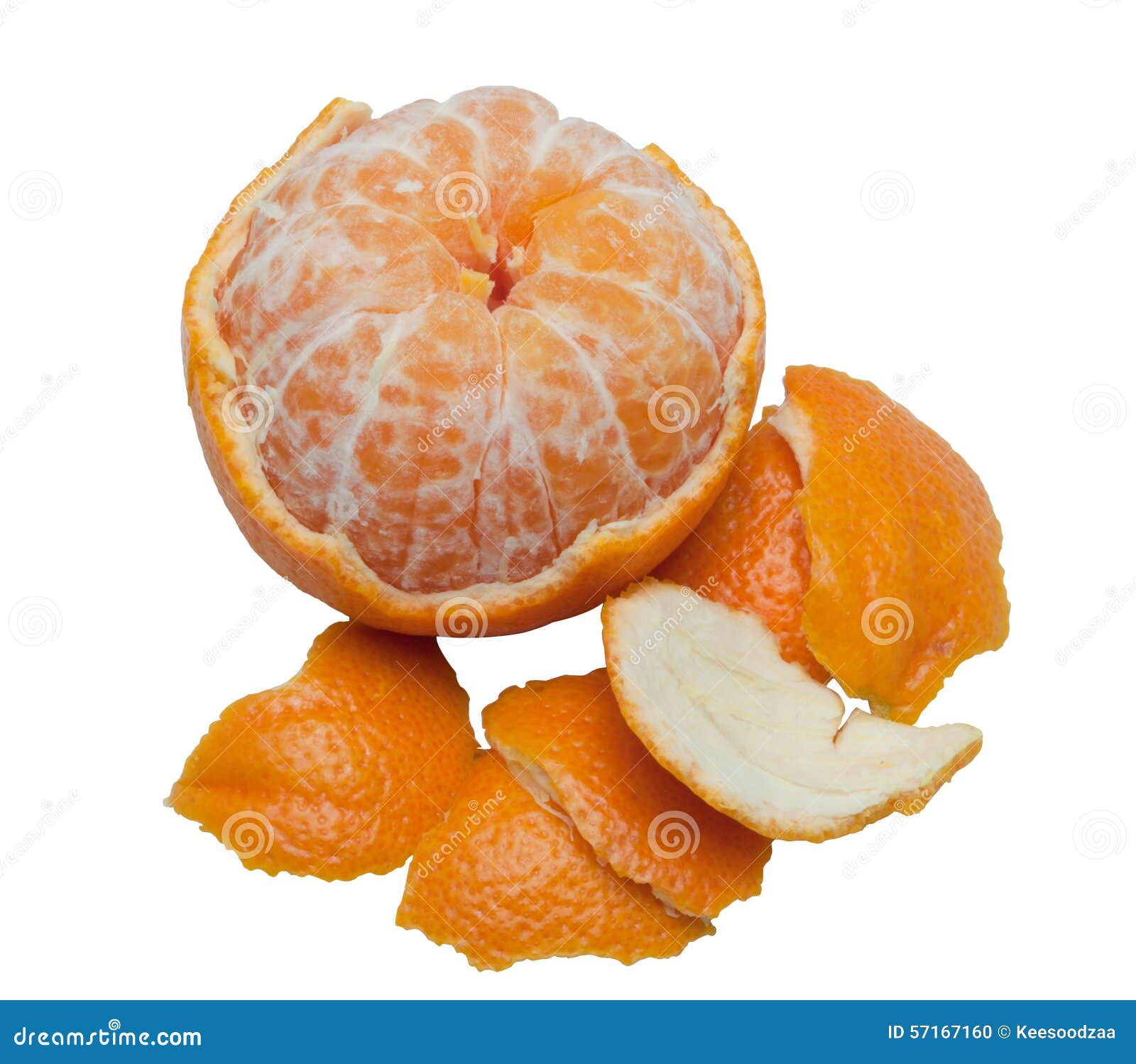 Orange peeled stock photo. Image of slice, segment, nature - 57167160