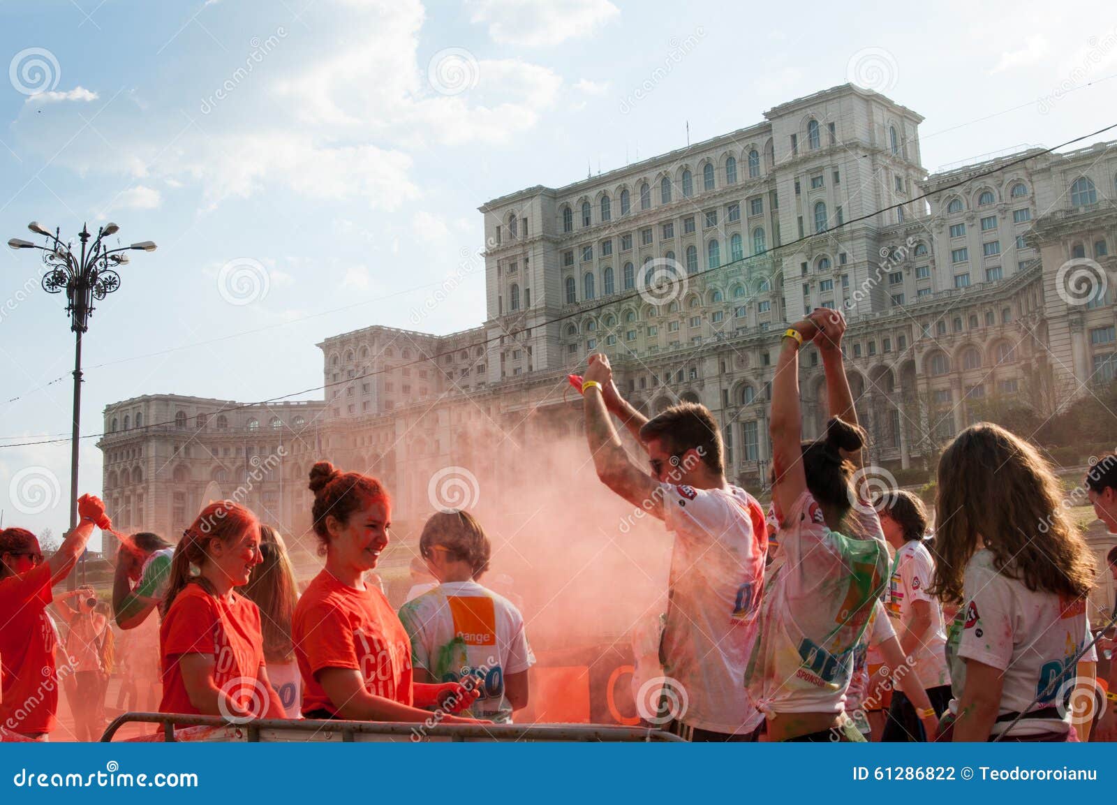 Orange people editorial photography. Image of colour - 61286822