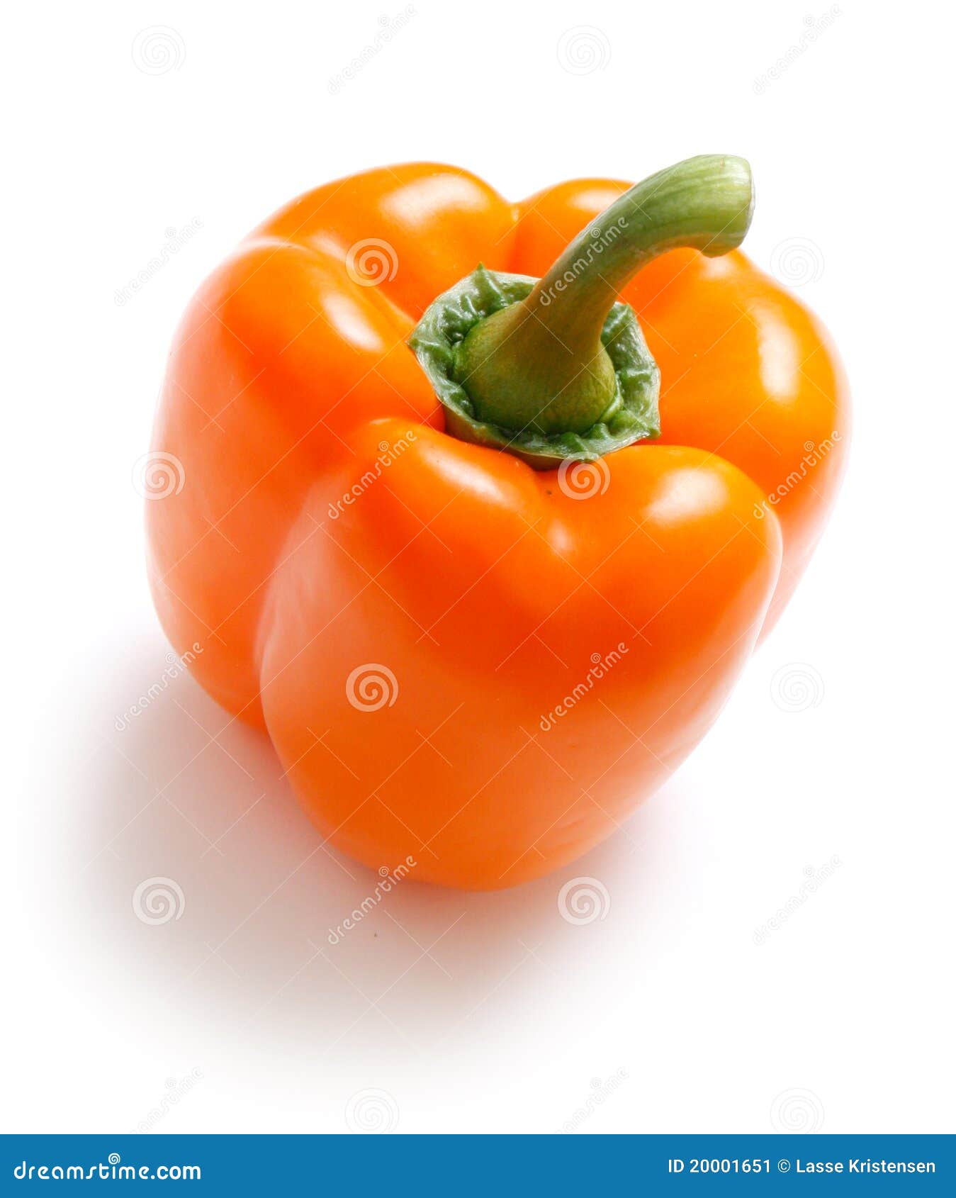 Orange pepper stock image. Image of isolated, closeup - 20001651