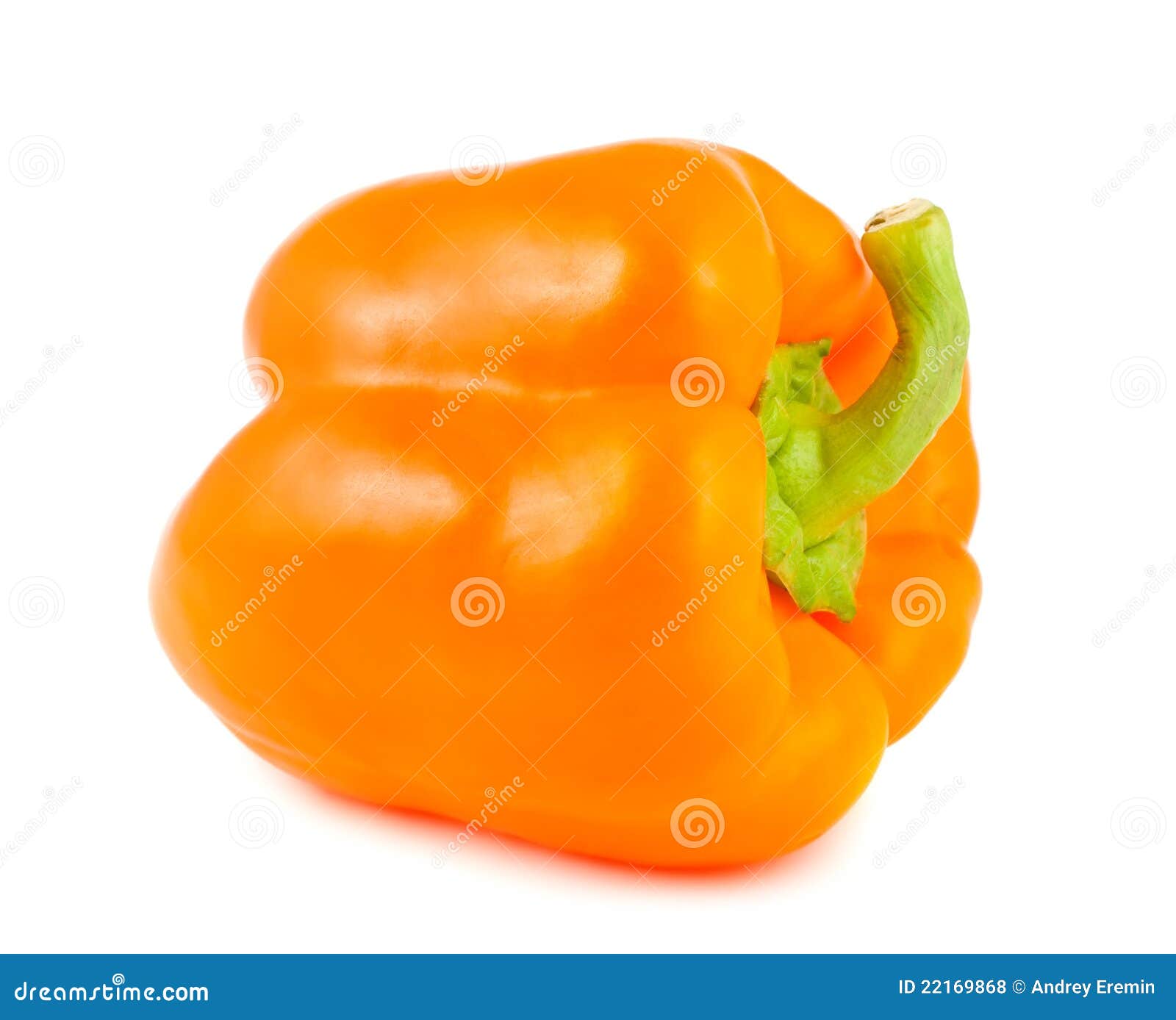 Orange pepper stock photo. Image of orange, nature, juicy - 22169868