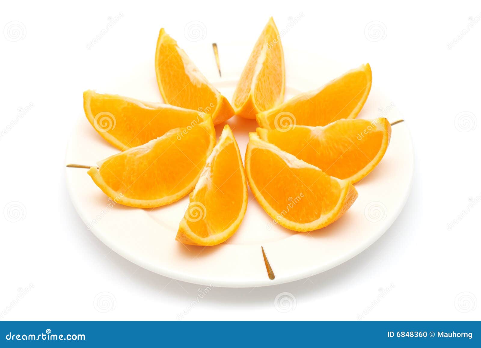 Orange Pieces stock photo. Image of piece, organic, background - 6848360