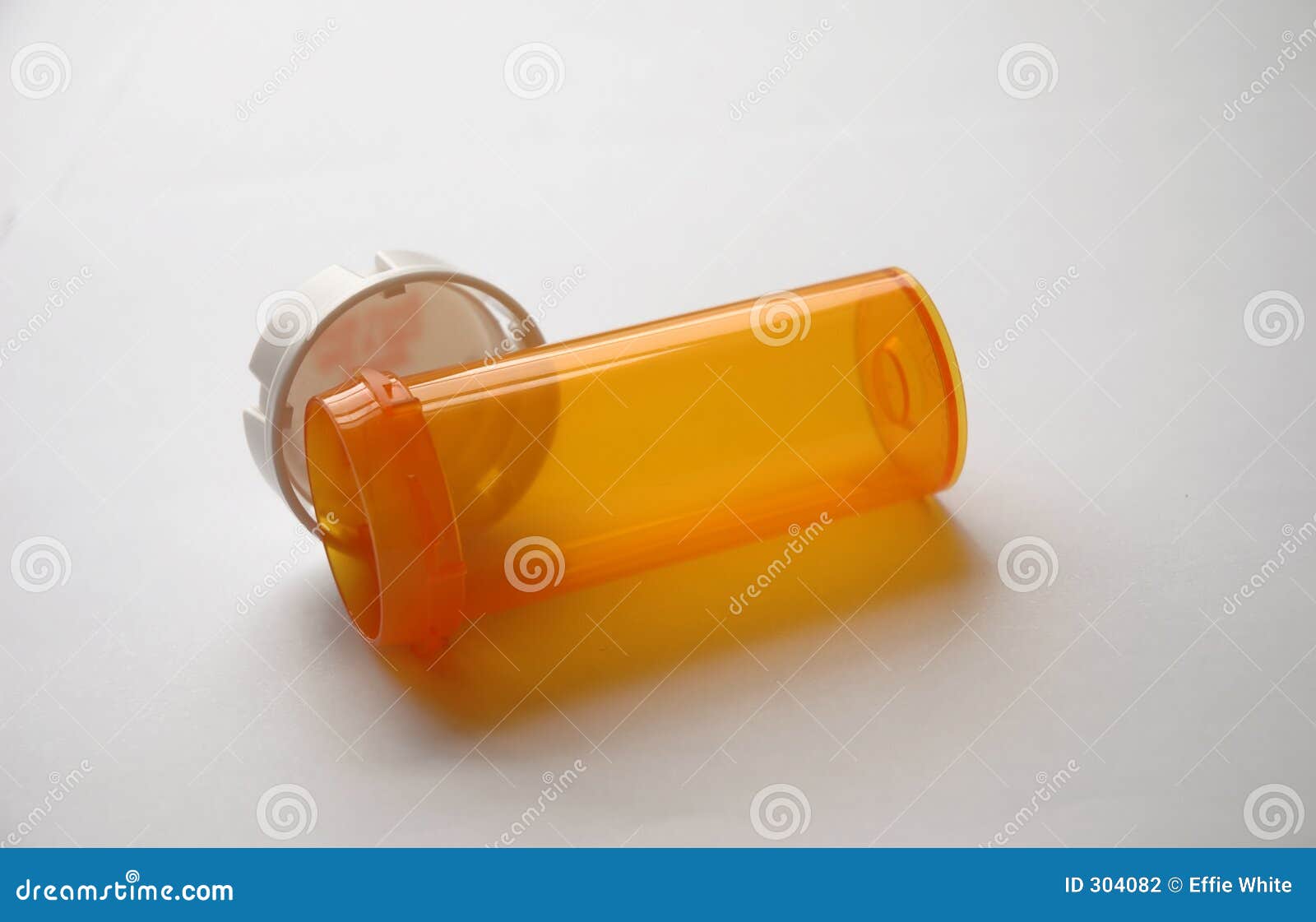 Orange Pill Bottle stock photo. Image of prescription, bottle - 304082