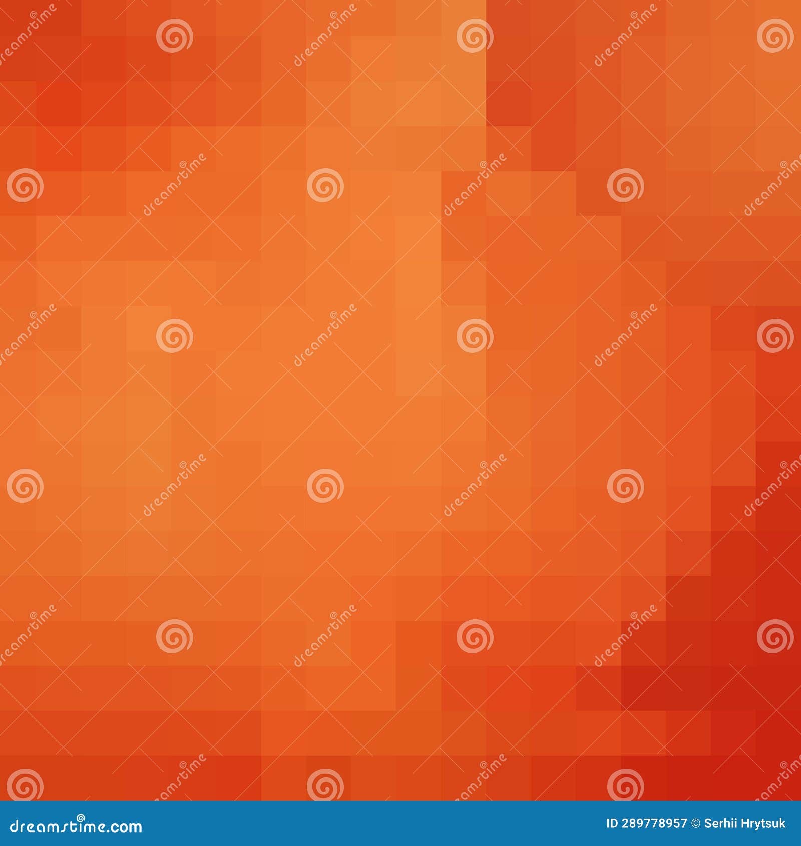 Orange Pixel Background. Geometric Illustration. Eps 10 Stock ...