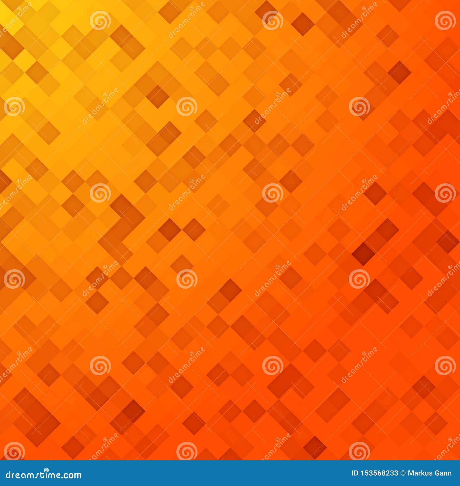 Orange pixel background stock illustration. Illustration of light ...