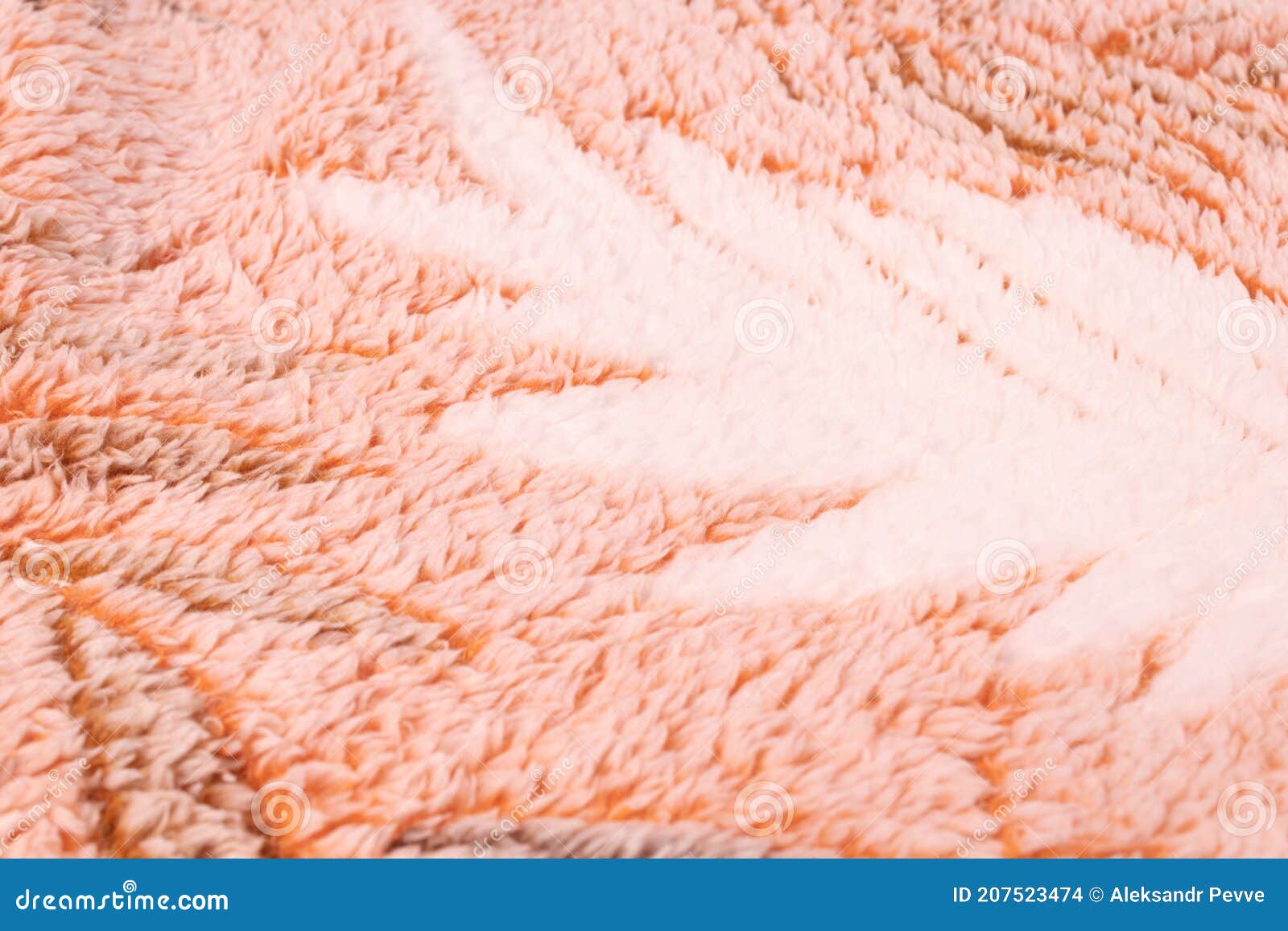 Orange Plaid with White Coating and White Leaf Pattern Stock Photo ...