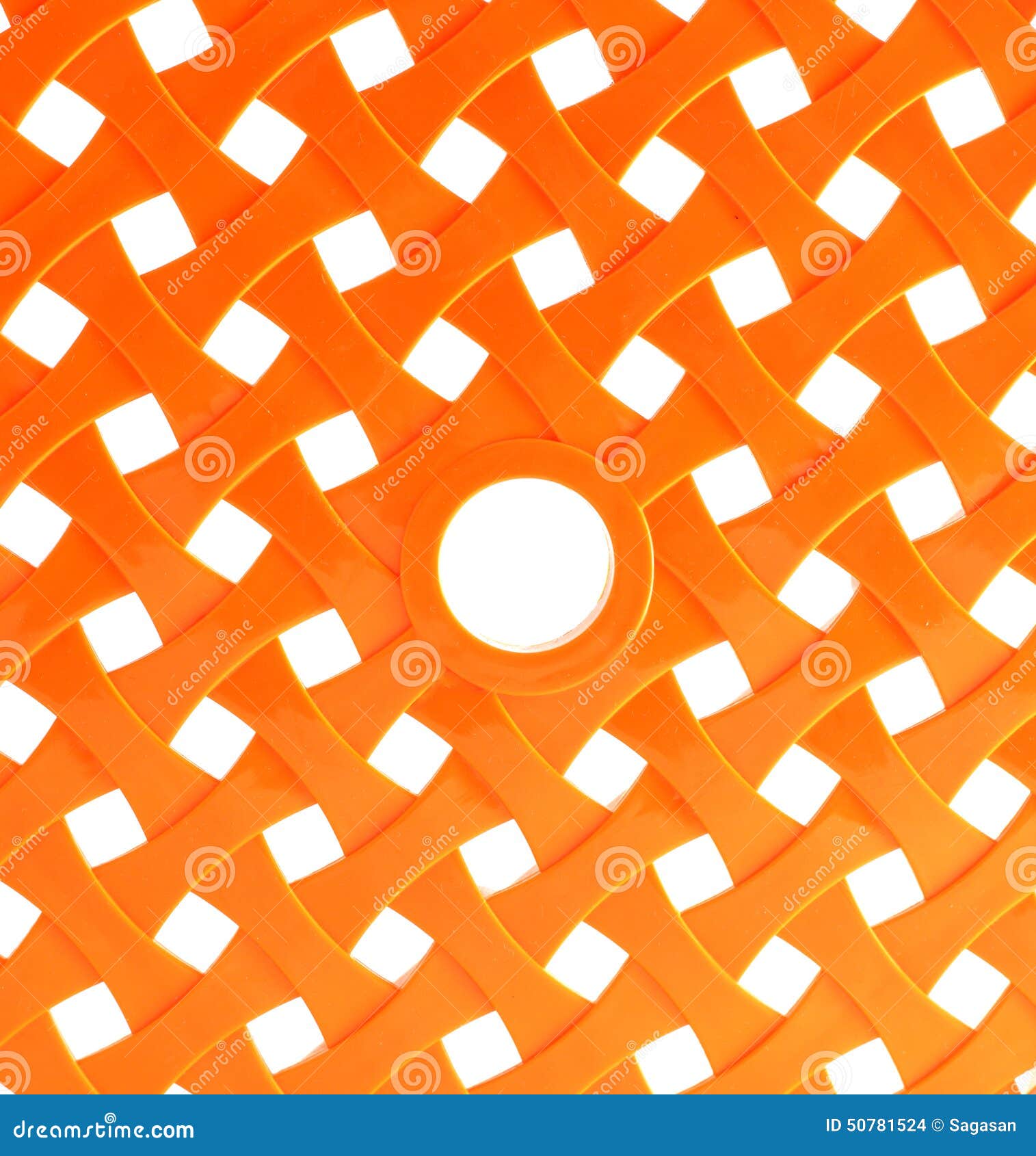 Orange plastic mesh stock photo. Image of abstract, design - 50781524