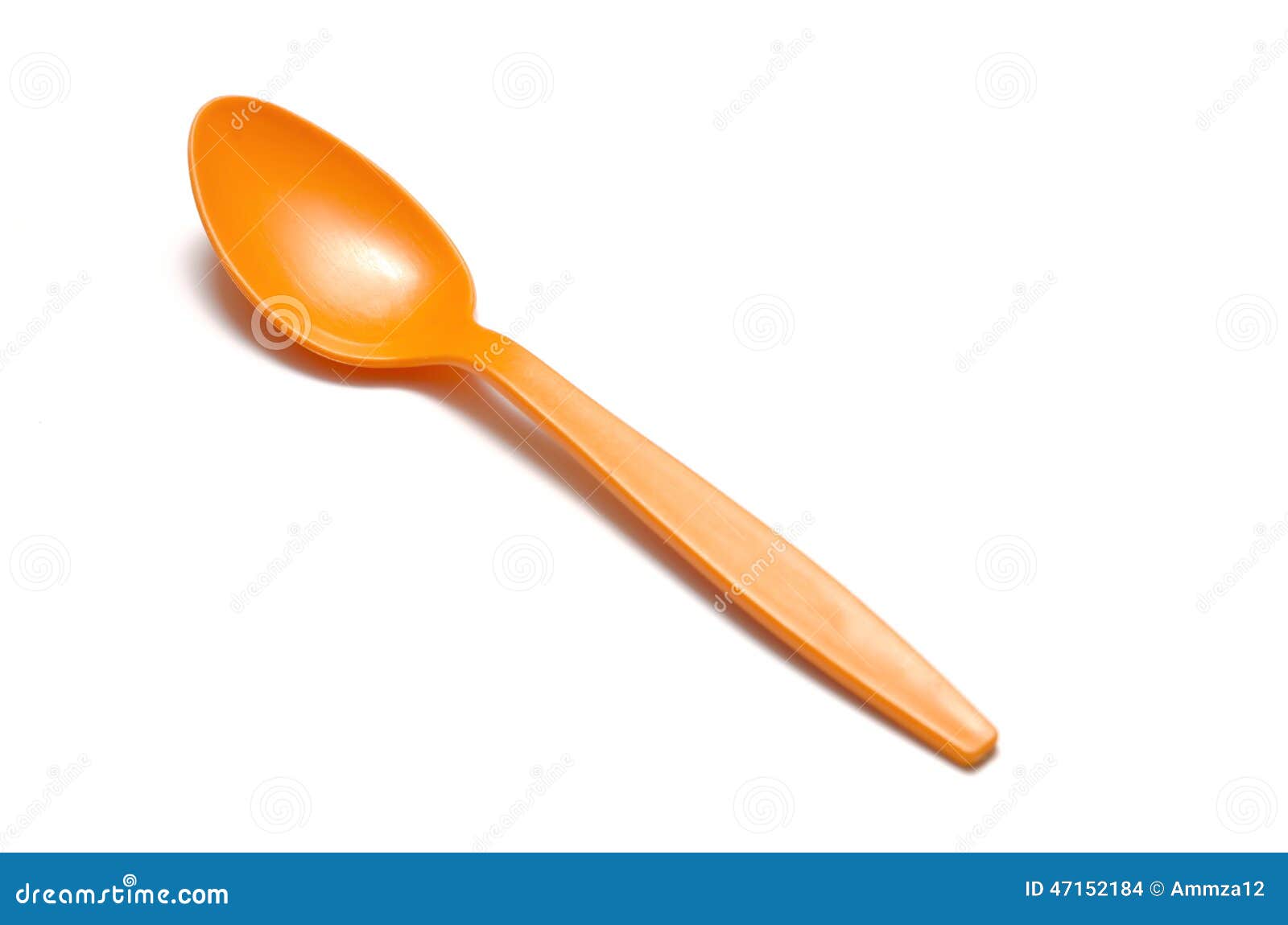 Orange plastic spoon stock photo. Image of dinnerware - 47152184