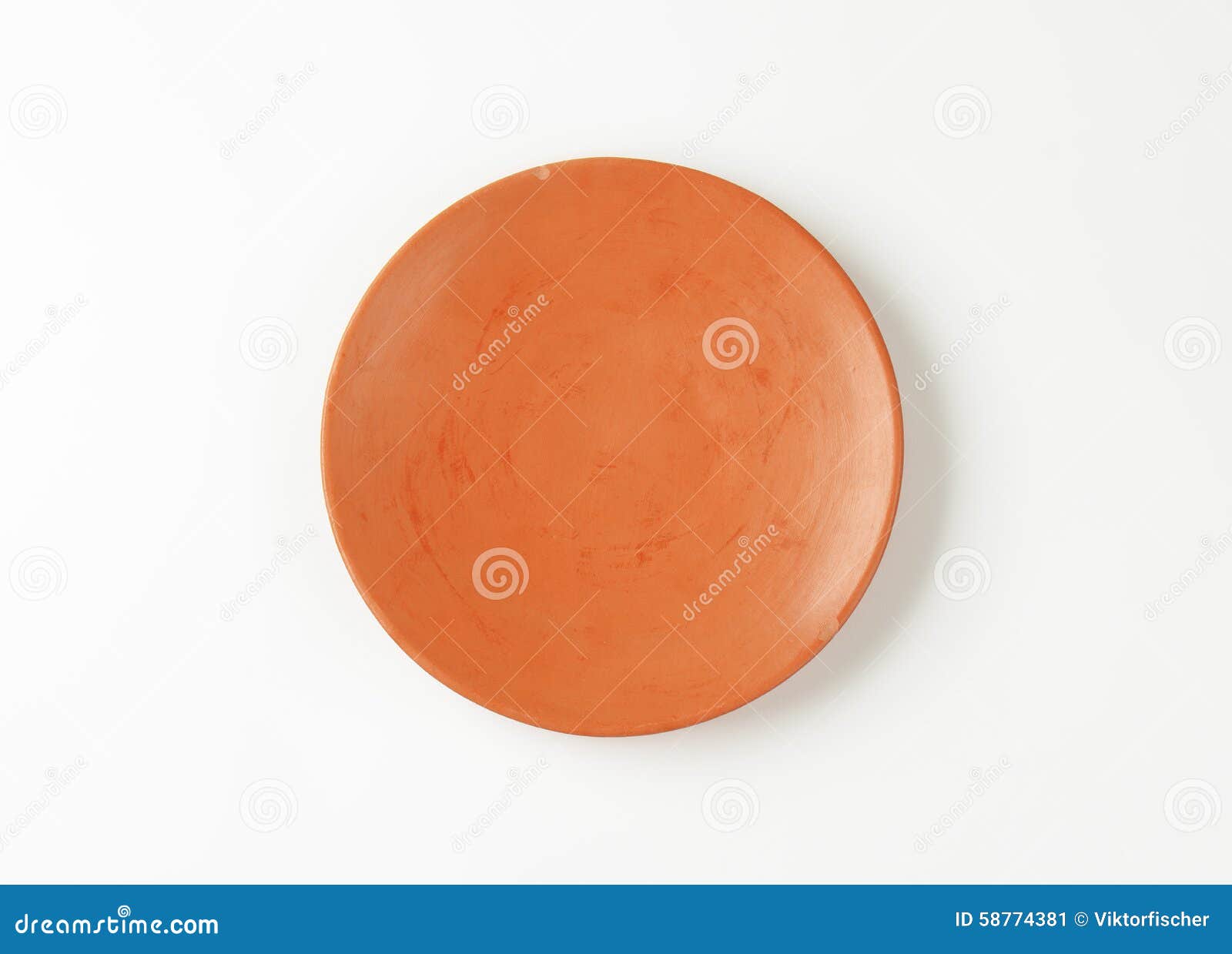 Orange plate stock image. Image of shot, washed, single - 58774381