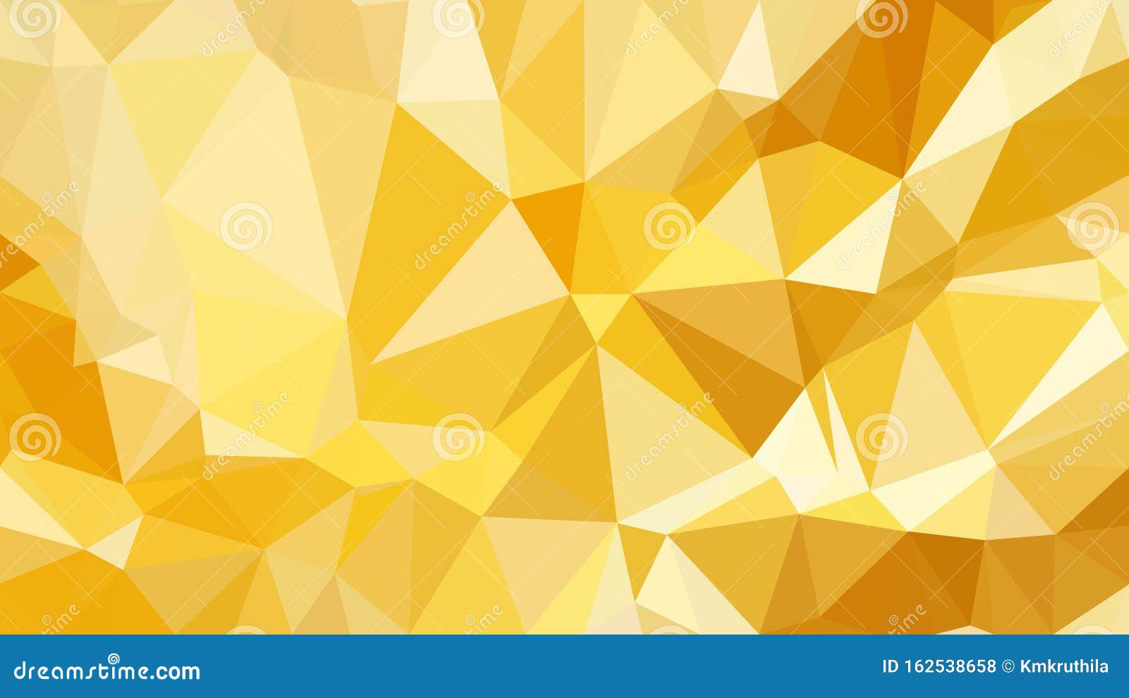 Orange Polygon Background Design Stock Vector - Illustration of ...