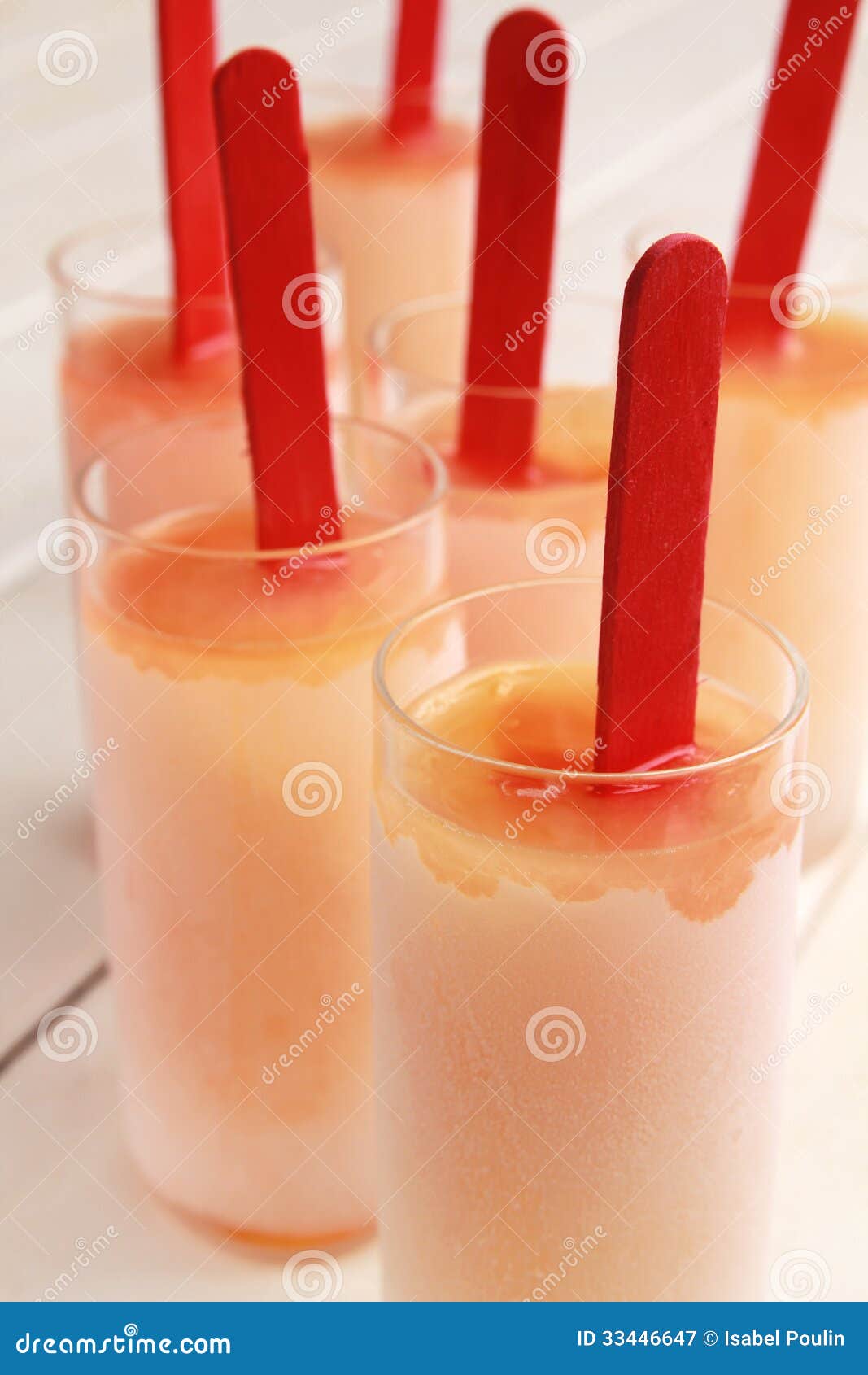 Orange popcycle stock image. Image of snack, fruit, food - 33446647