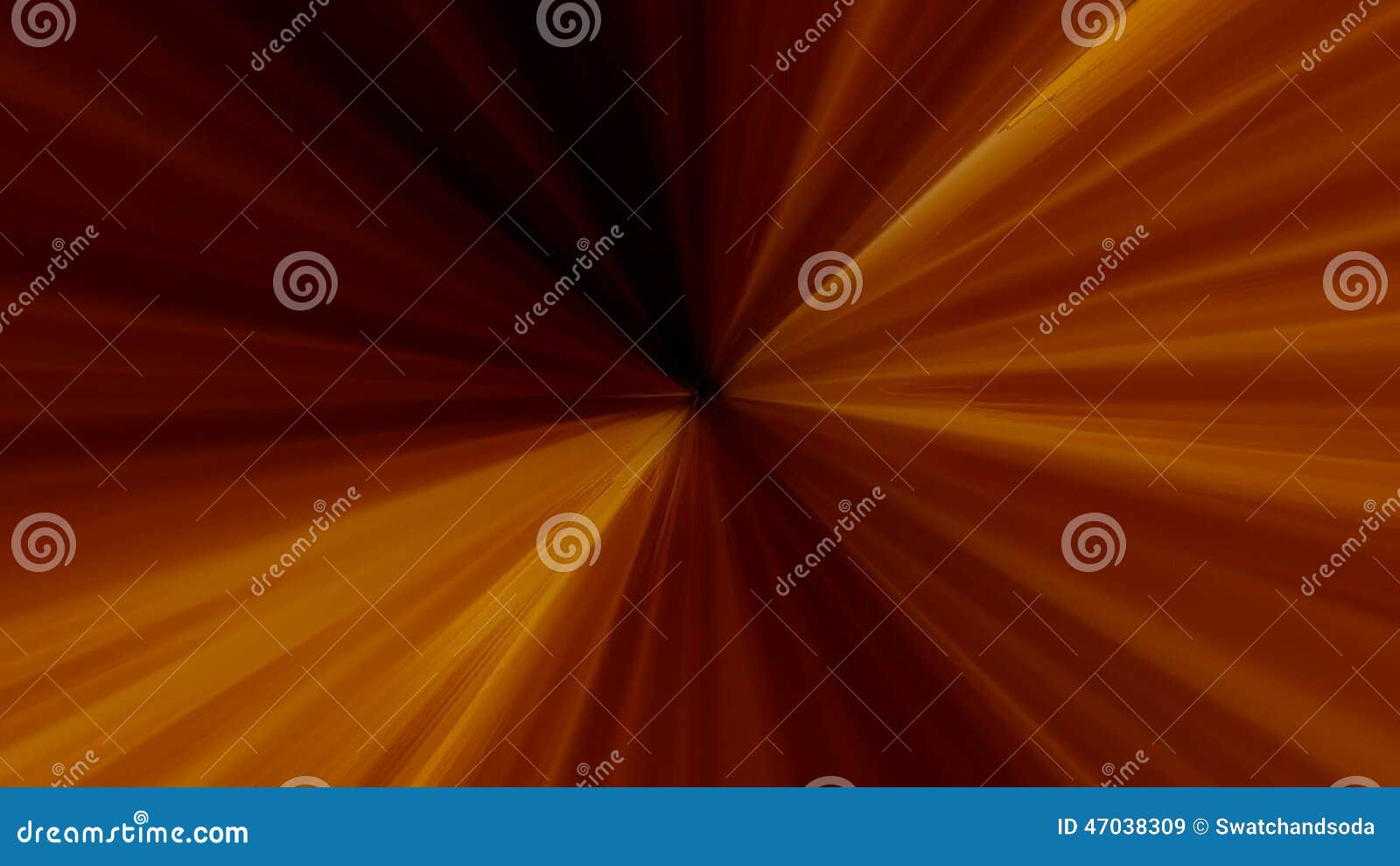 Orange Psychedelic Abyss Light Rays Stock Video - Video of blurred ...