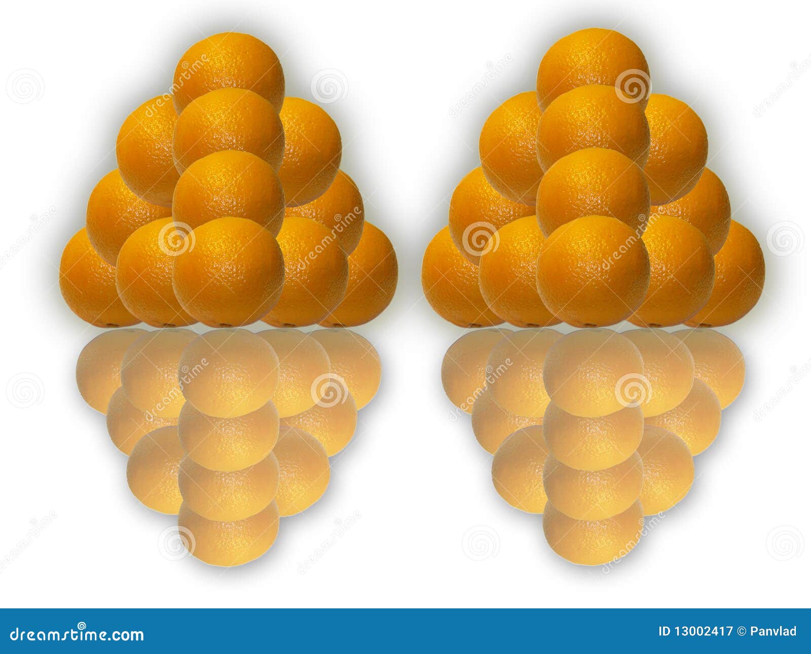 Orange pyramids stock image. Image of aromatic, sweet - 13002417