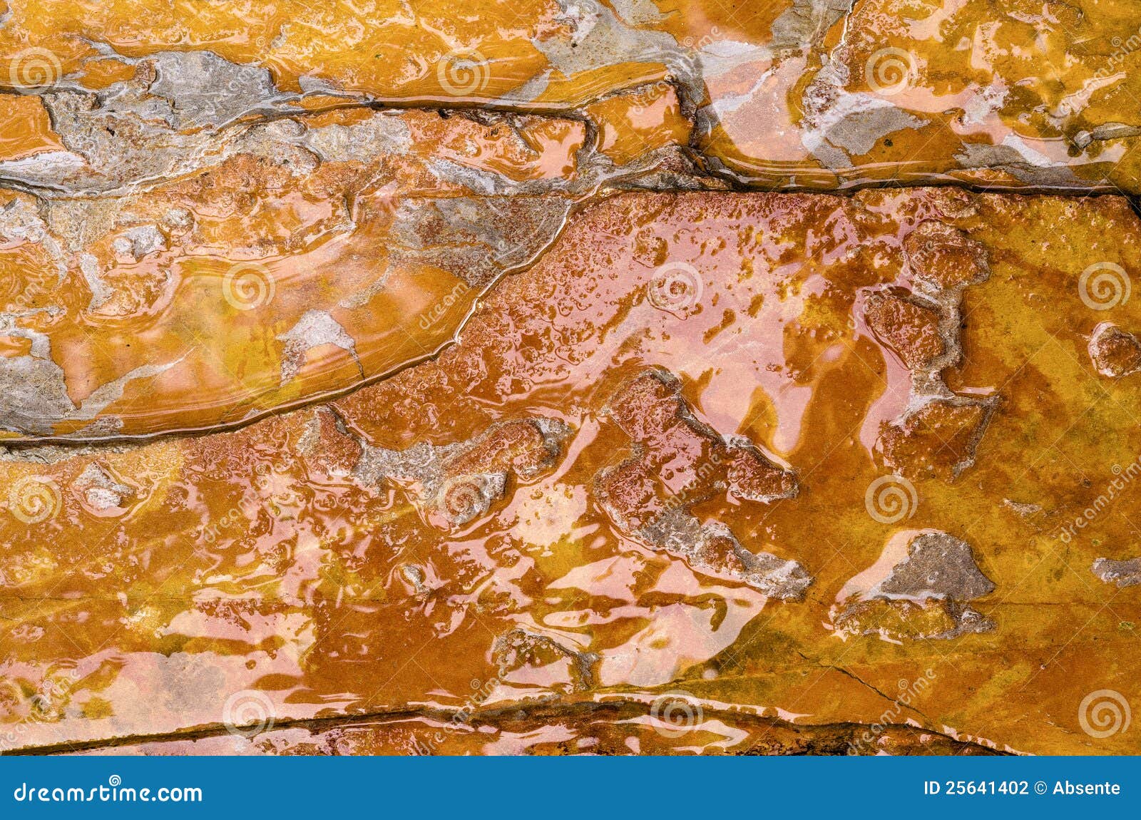 Orange Quartzite Rock stock photo. Image of nature, bumpy - 25641402