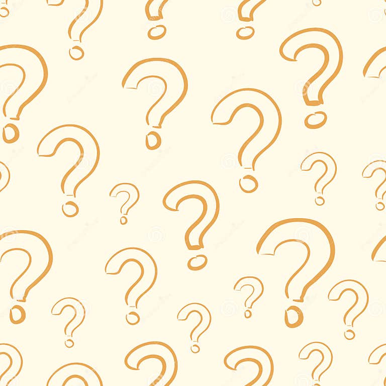 Orange questions stock vector. Illustration of curl, multicolor - 49878207