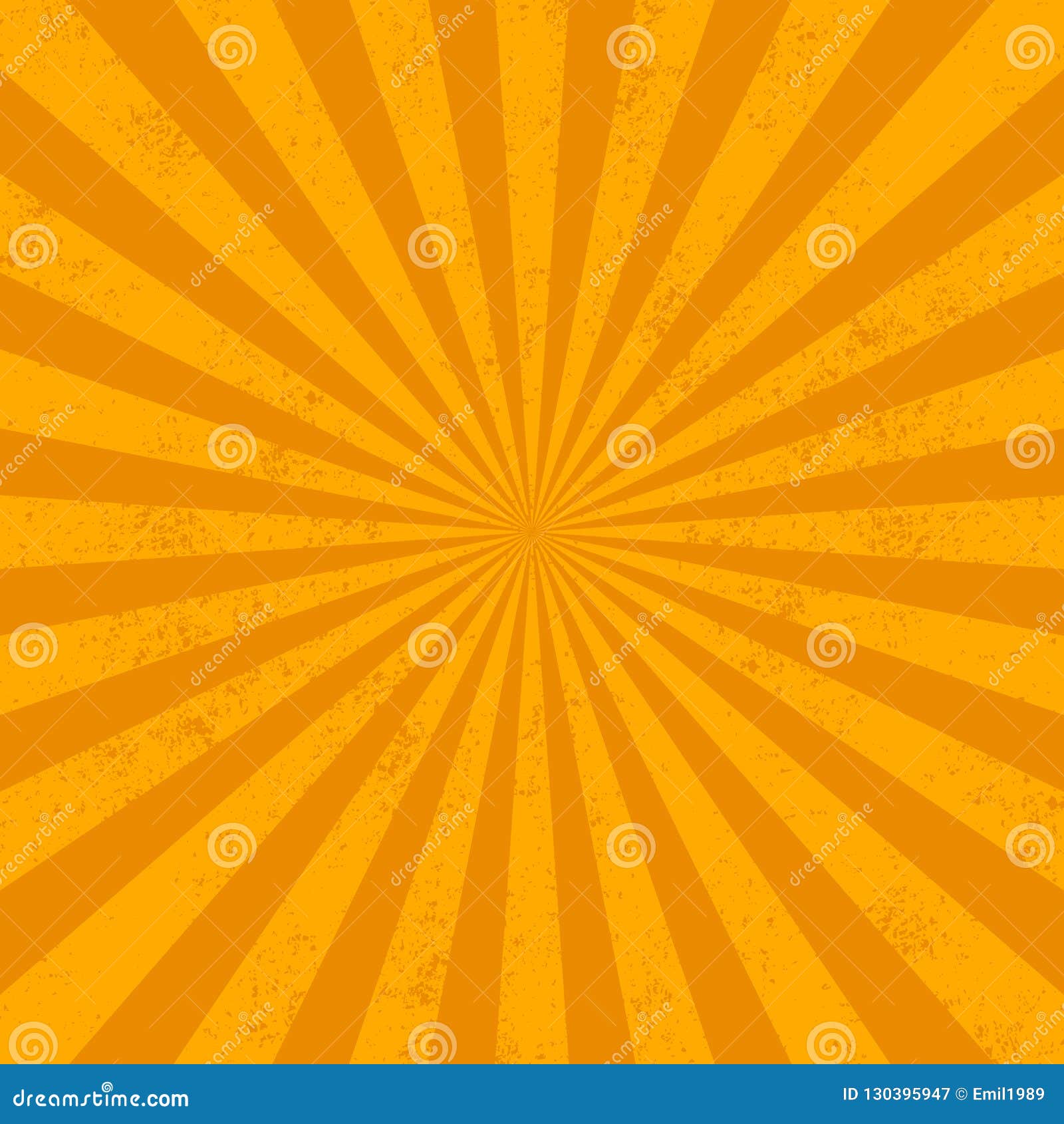 Orange Rays Bqackground. Grunge Effect Stock Illustration ...
