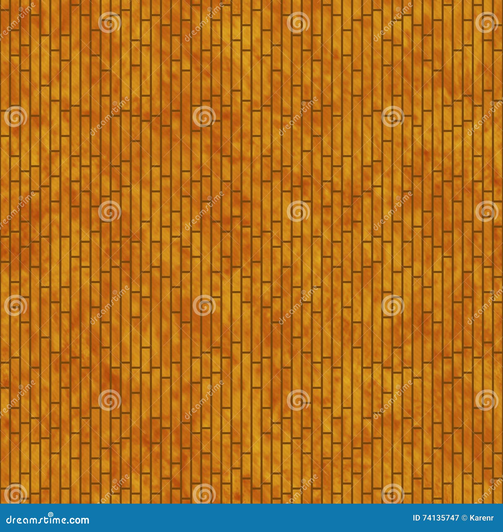 Orange Rectangle Slates Tile Pattern Repeat Background Stock Image ...