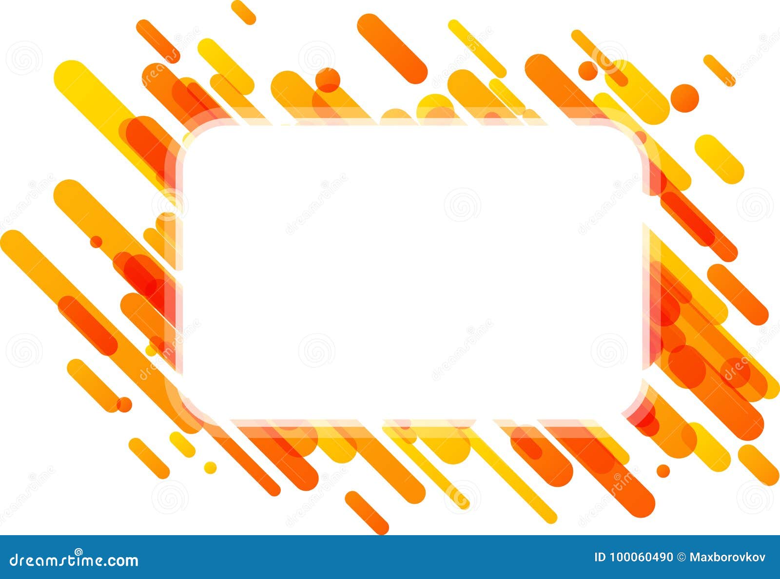 Orange Abstract Background on White. Stock Vector - Illustration of ...
