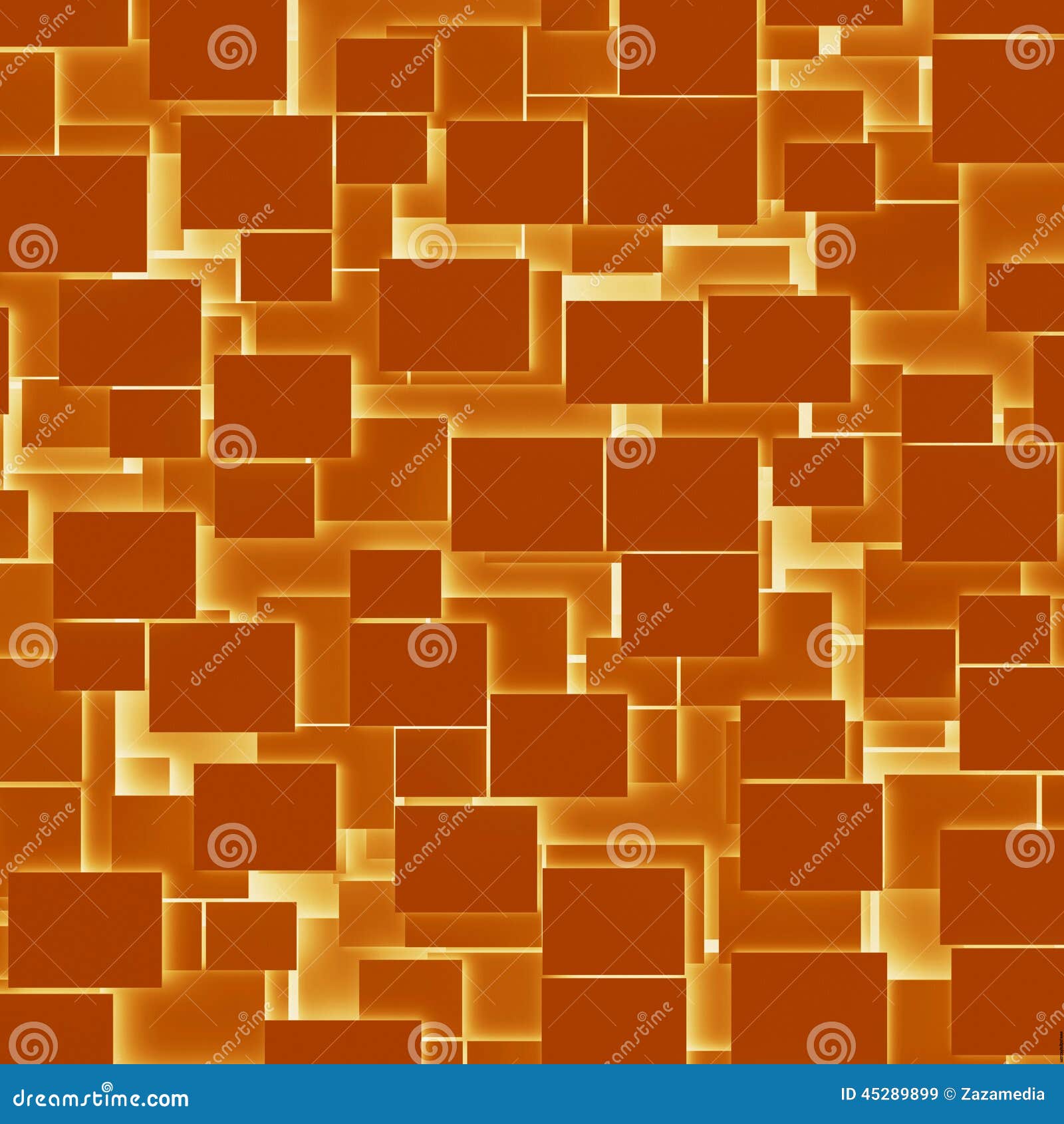 Orange Rectangular Texture Background Stock Illustration - Illustration ...