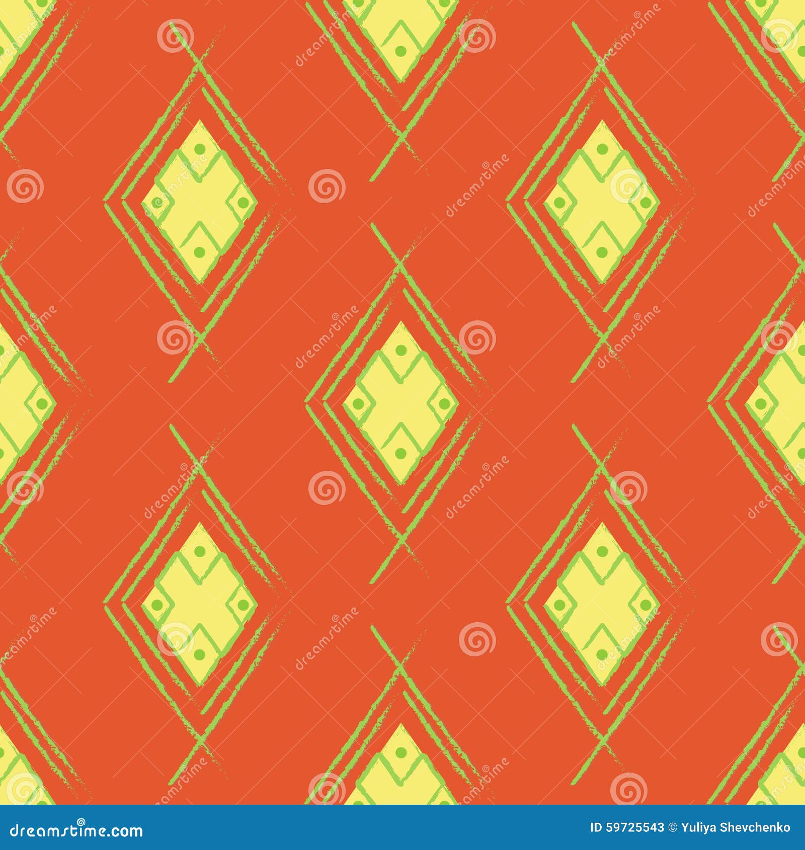 Orange Red Carpet. Seamless Vector Pattern Stock Vector - Illustration ...