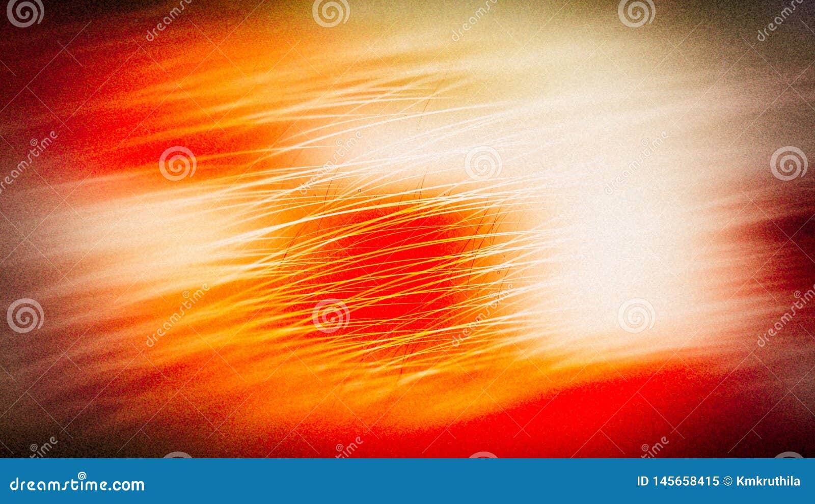 Orange Red Light Beautiful Elegant Illustration Graphic Art Design ...