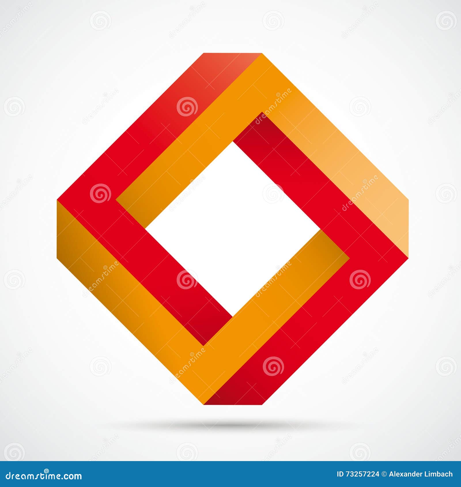 Orange Red Paradox stock vector. Illustration of orange - 73257224